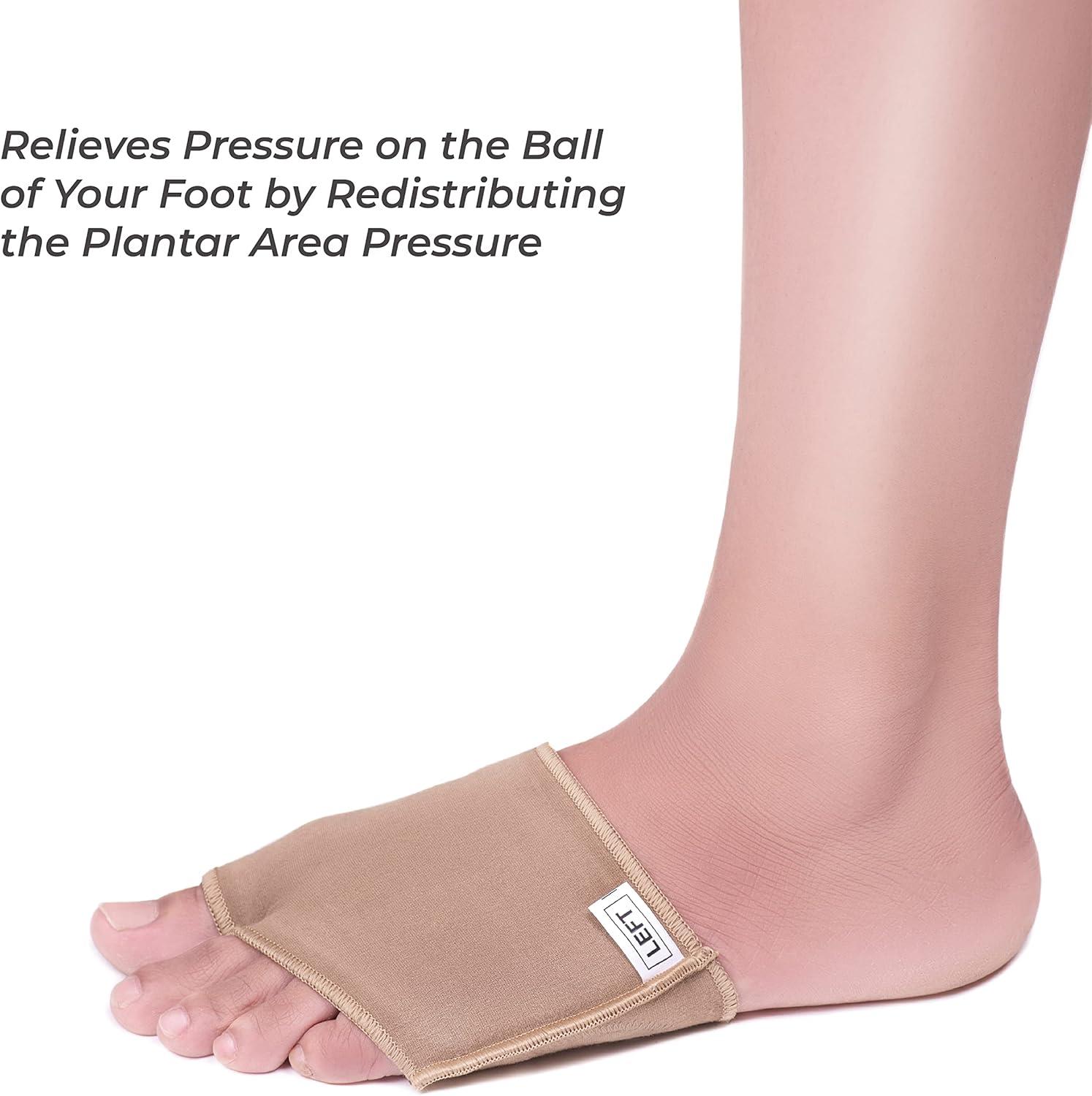 Metatarsal Sleeves Pads for Pain Relief | Gel Ball of Foot Support for ...