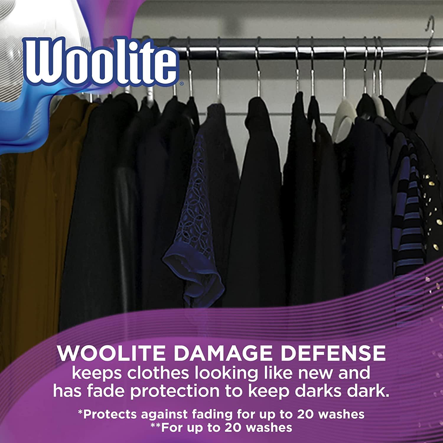 Woolite Darks Defense Liquid Laundry Detergent 33 Loads - Moonlight ...