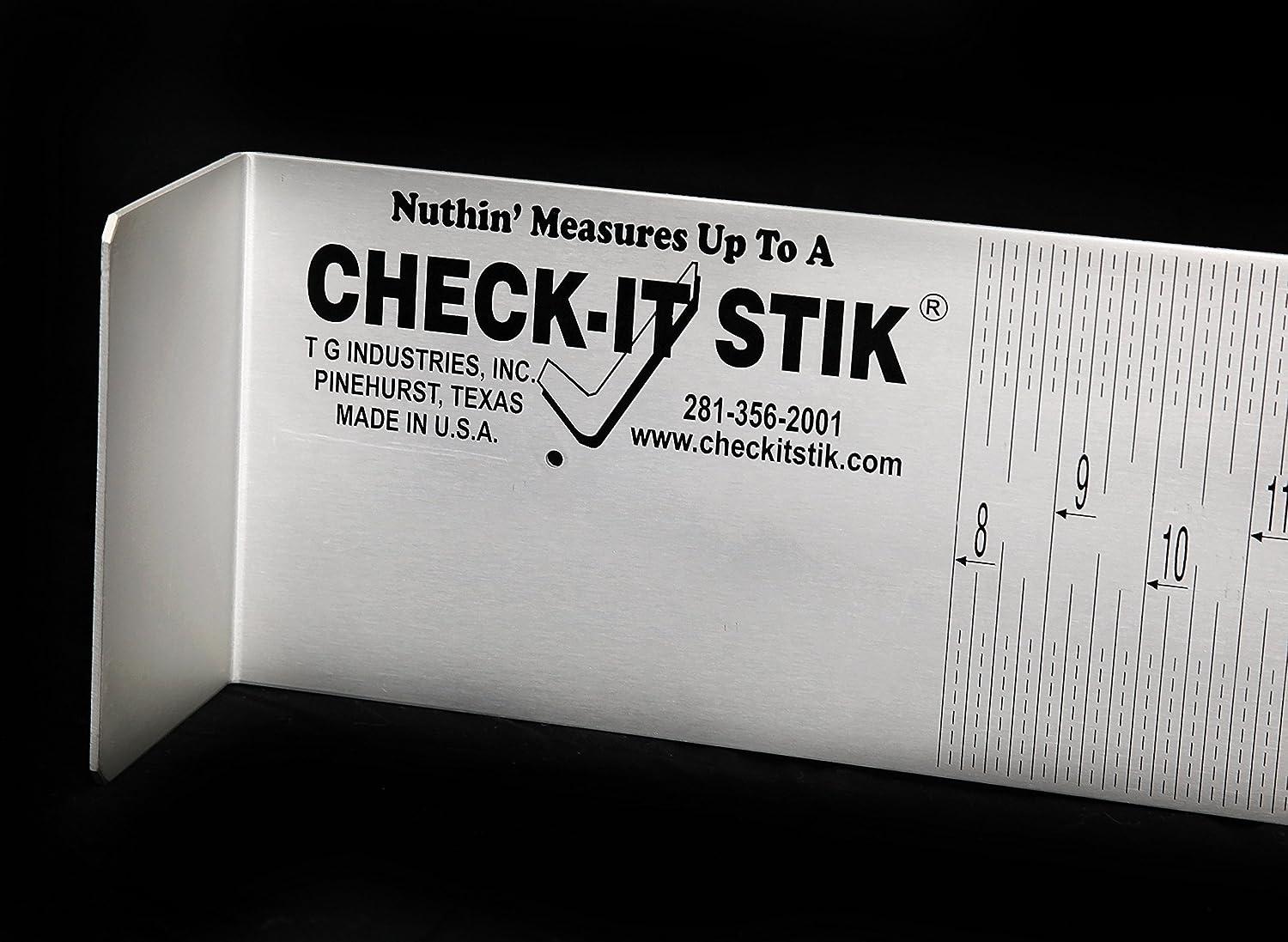 Check-It Stik 30.5'' x 6'' Red Fish Pro Series - Top Quality Fishing ...