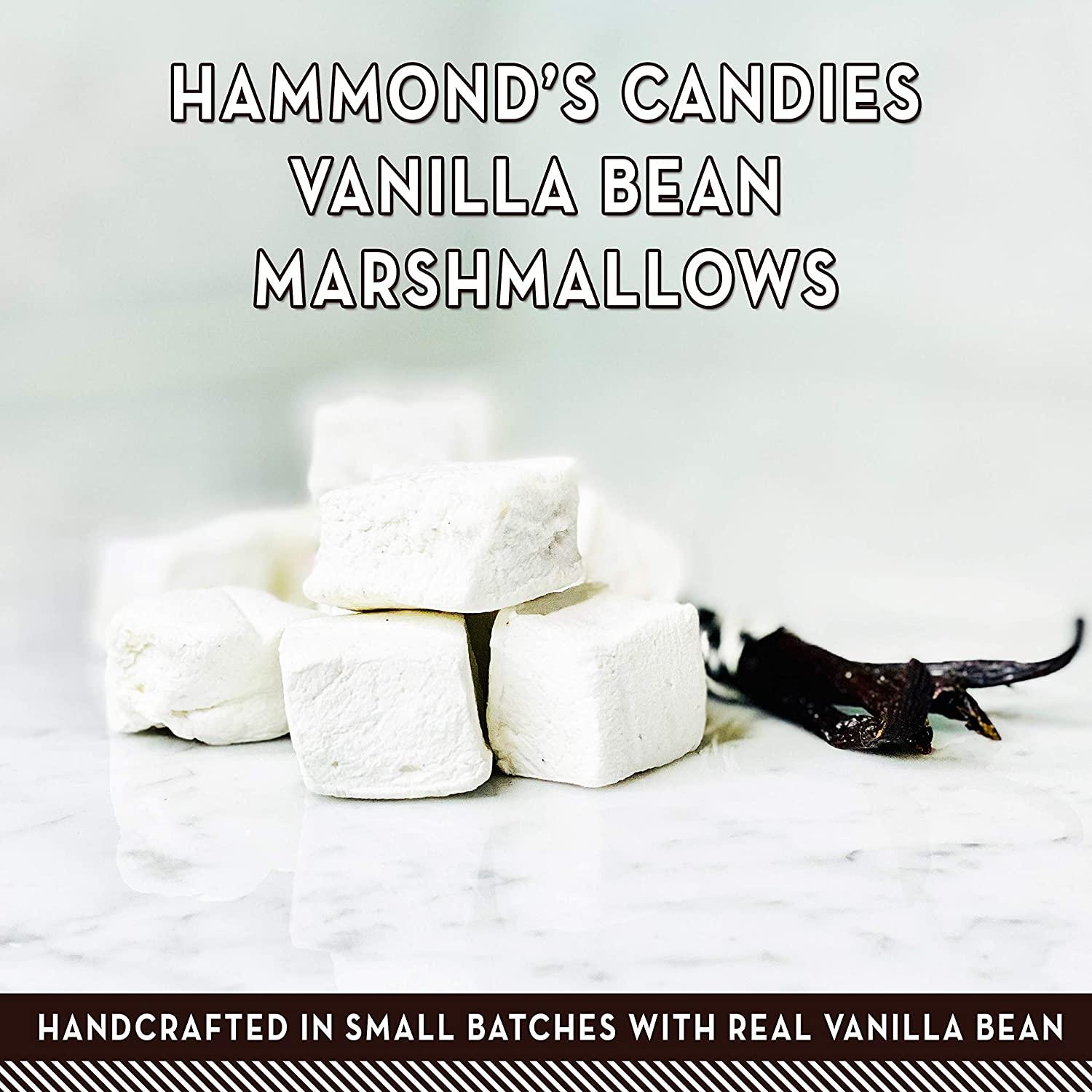 Hammond's Candies Gourmet Marshmallows - Vanilla Bean | Ideal for ...
