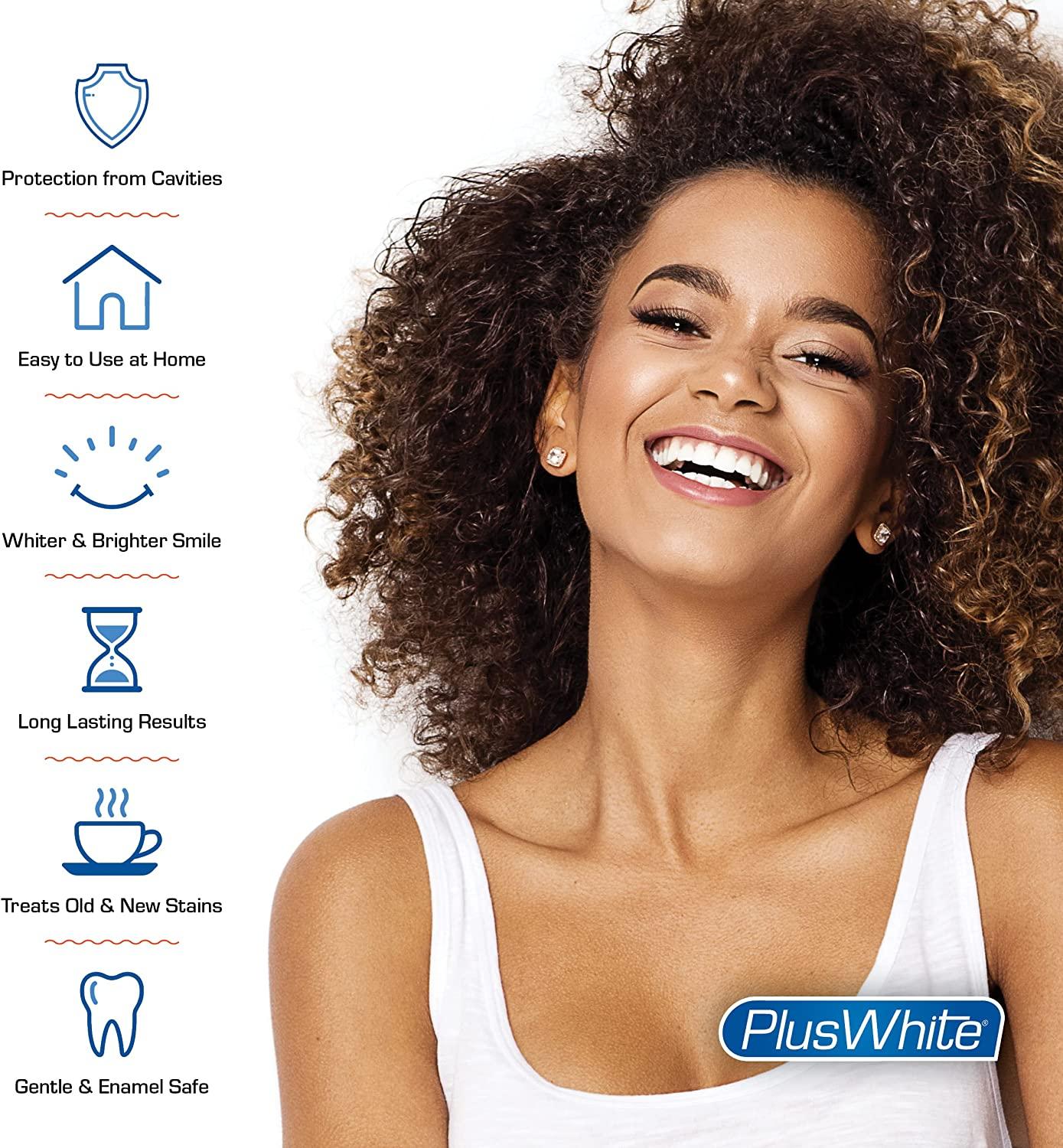 Plus White Xtra Toothpaste with Tartar Control - Cool & Crisp Mint 3.5 ...