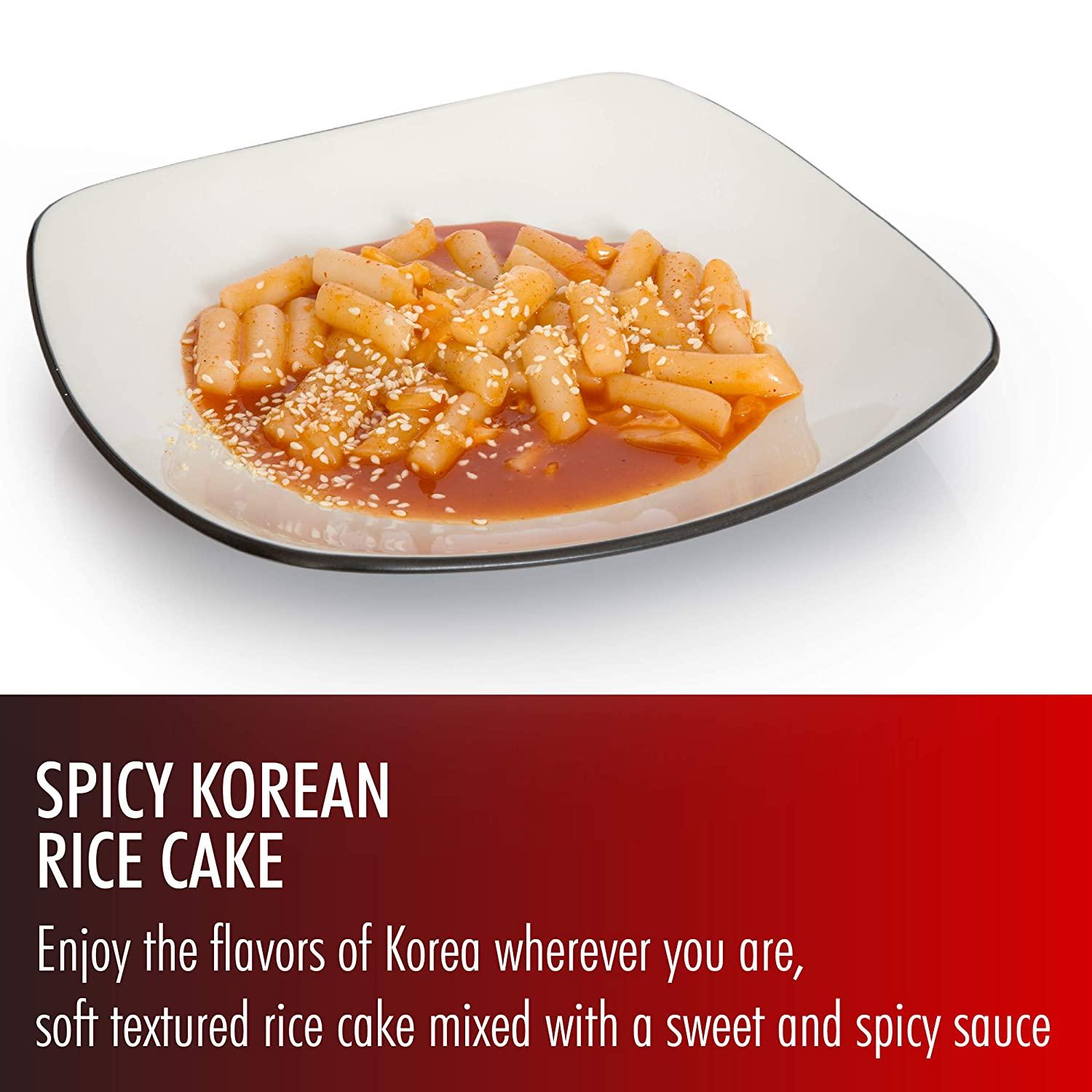 Yopokki Sweet Mild Spicy Tteokbokki Pack - Korean Instant Rice Cake ...