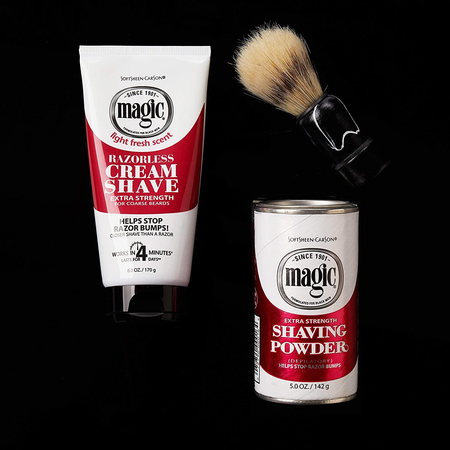 SoftSheen-Carson Magic Razorless Shaving Powder for Black Men - Extra ...