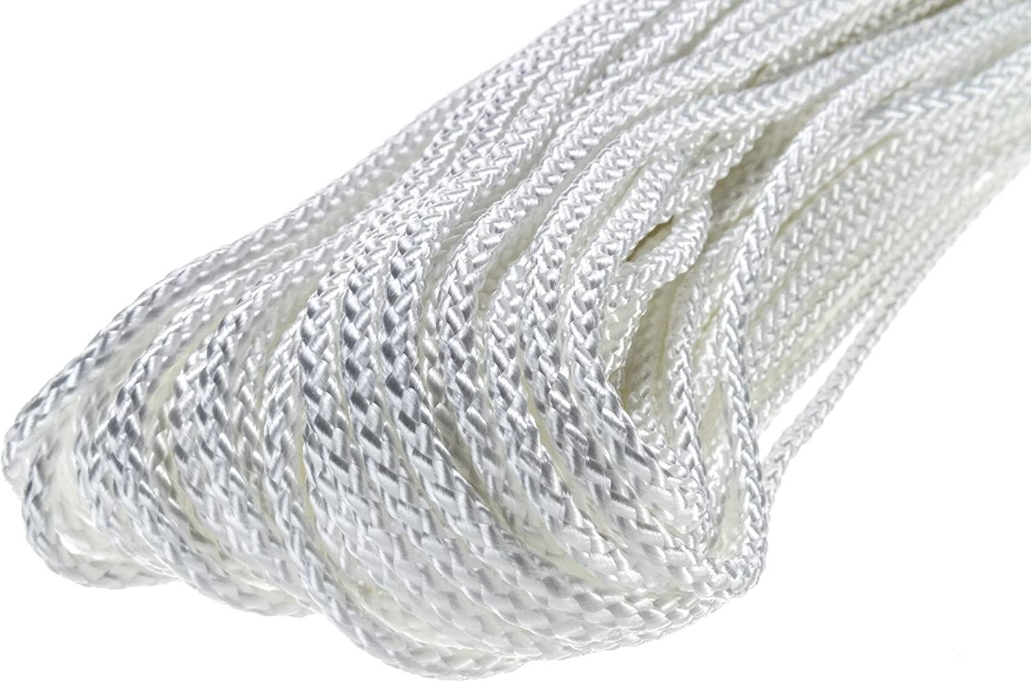 Seachoice Braided Utility Line Boat Rope 1/8 x 100 ft. - White | Marine ...
