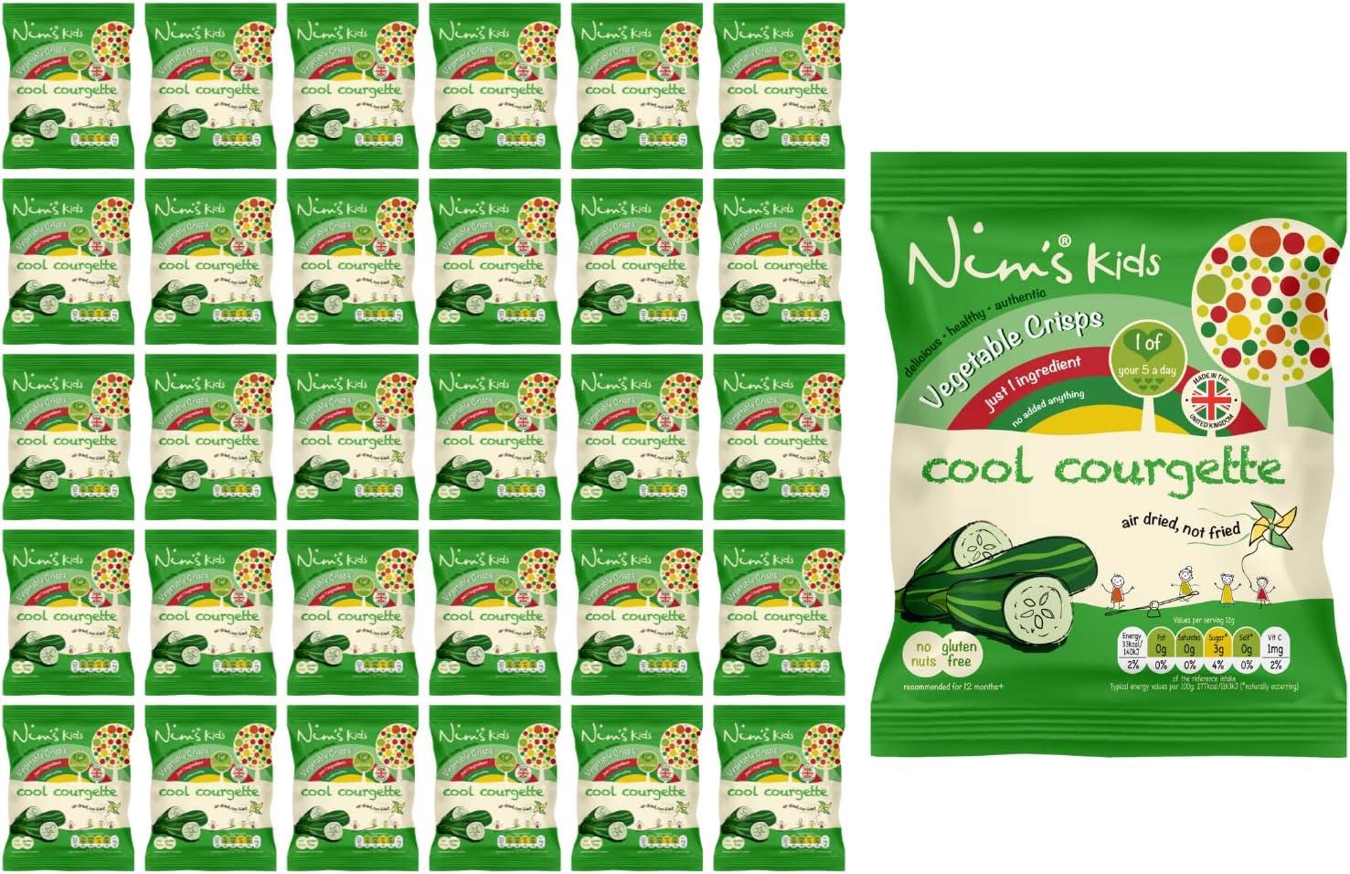 Kids Courgette Crisps Box 30 Packs | Buy Now with Express International ...