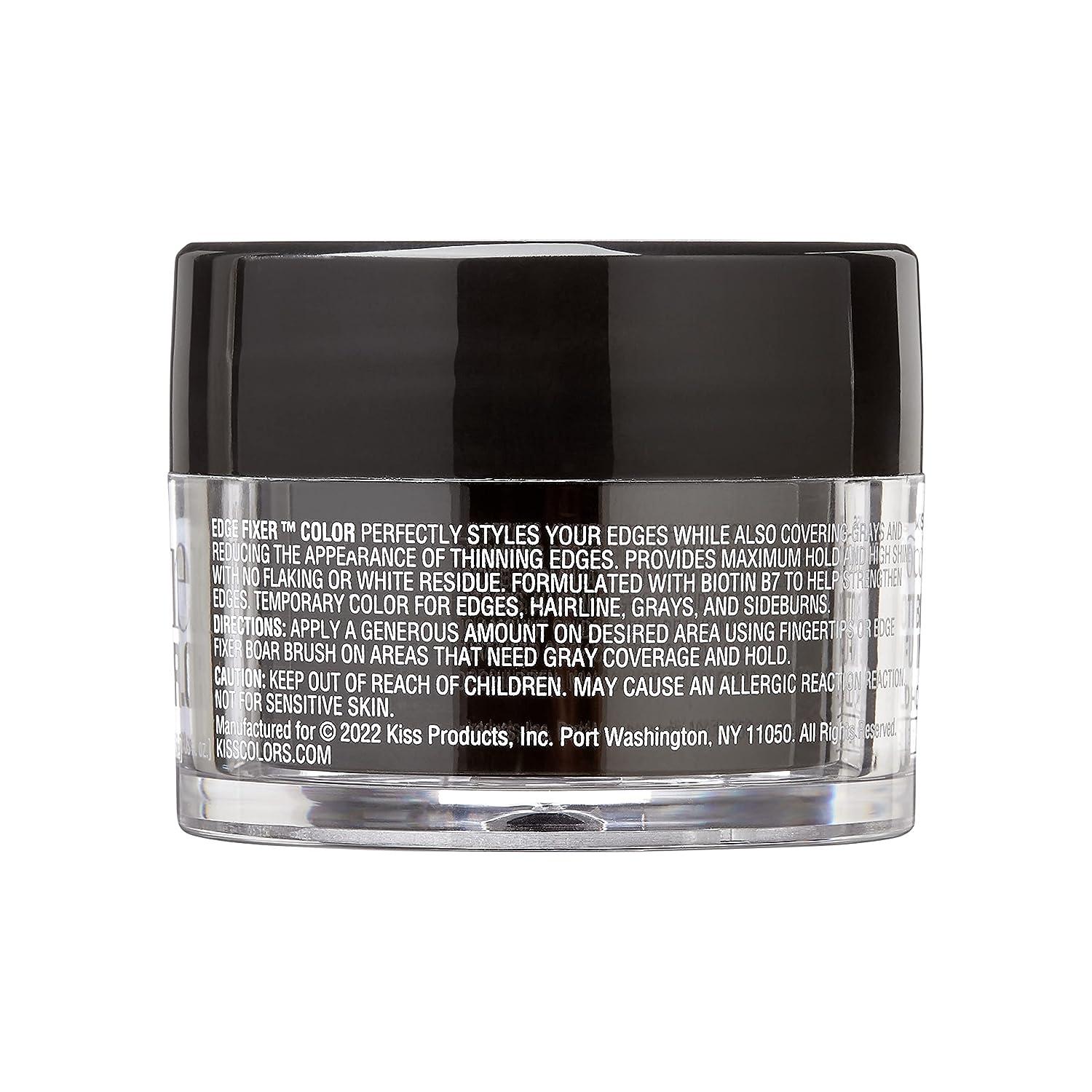 KISS Colors & Care Color Edge Fixer 1.01 oz - Natural Black | Travel ...