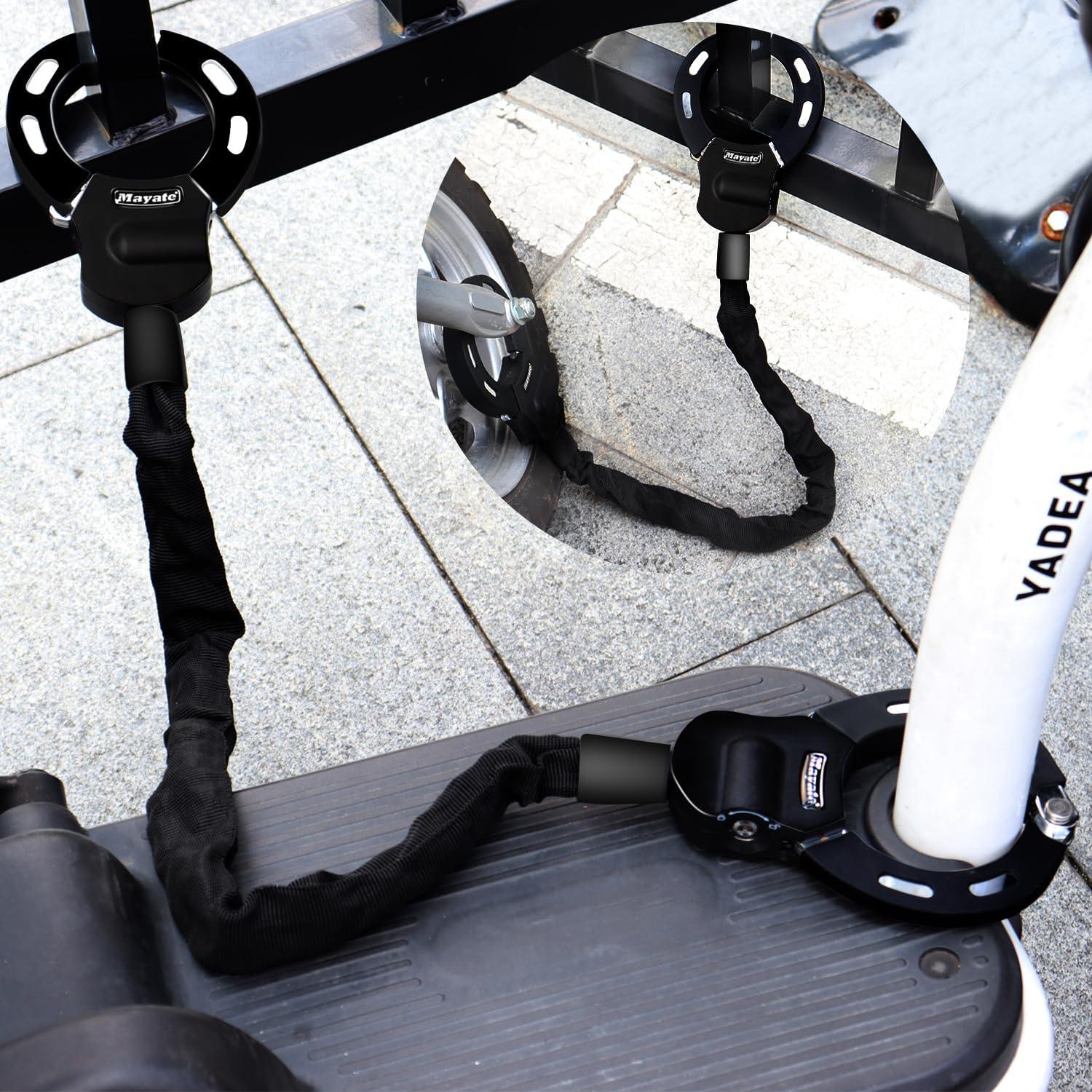 High Security E-Scooter & Bicycle Lock | Handcuff Lock with Key ...