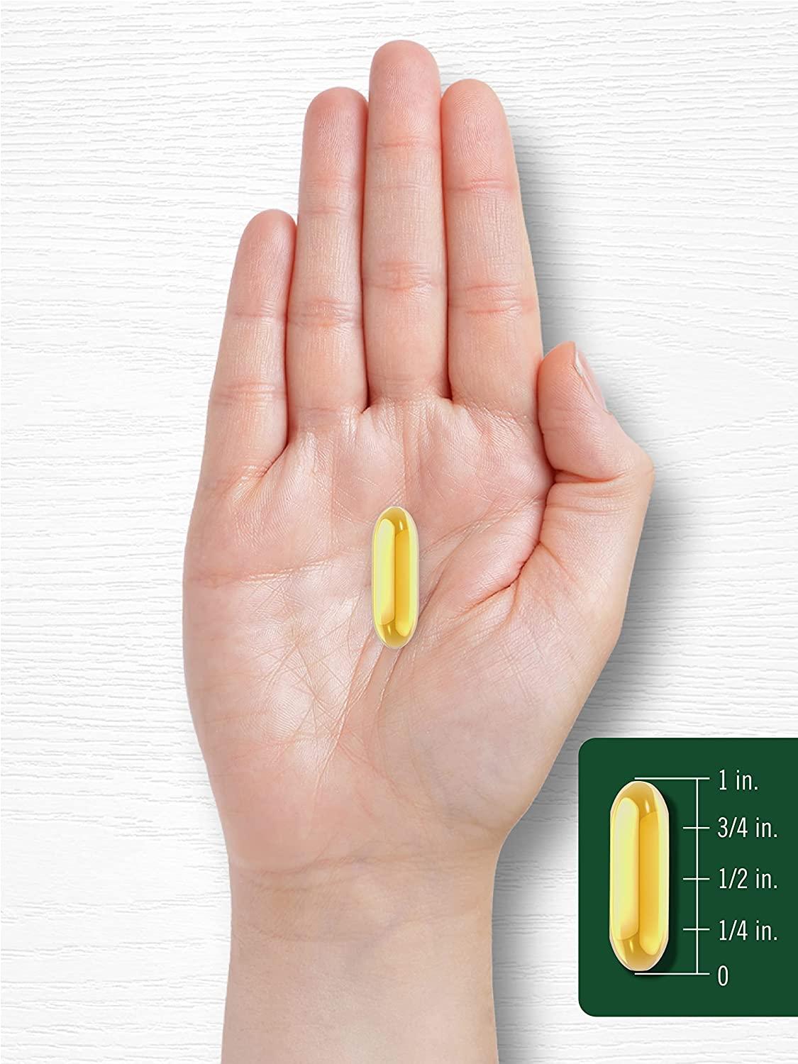 Carlyle Olive Oil Supplement 2000mg | 120 Softgels | Cold Pressed Extra ...