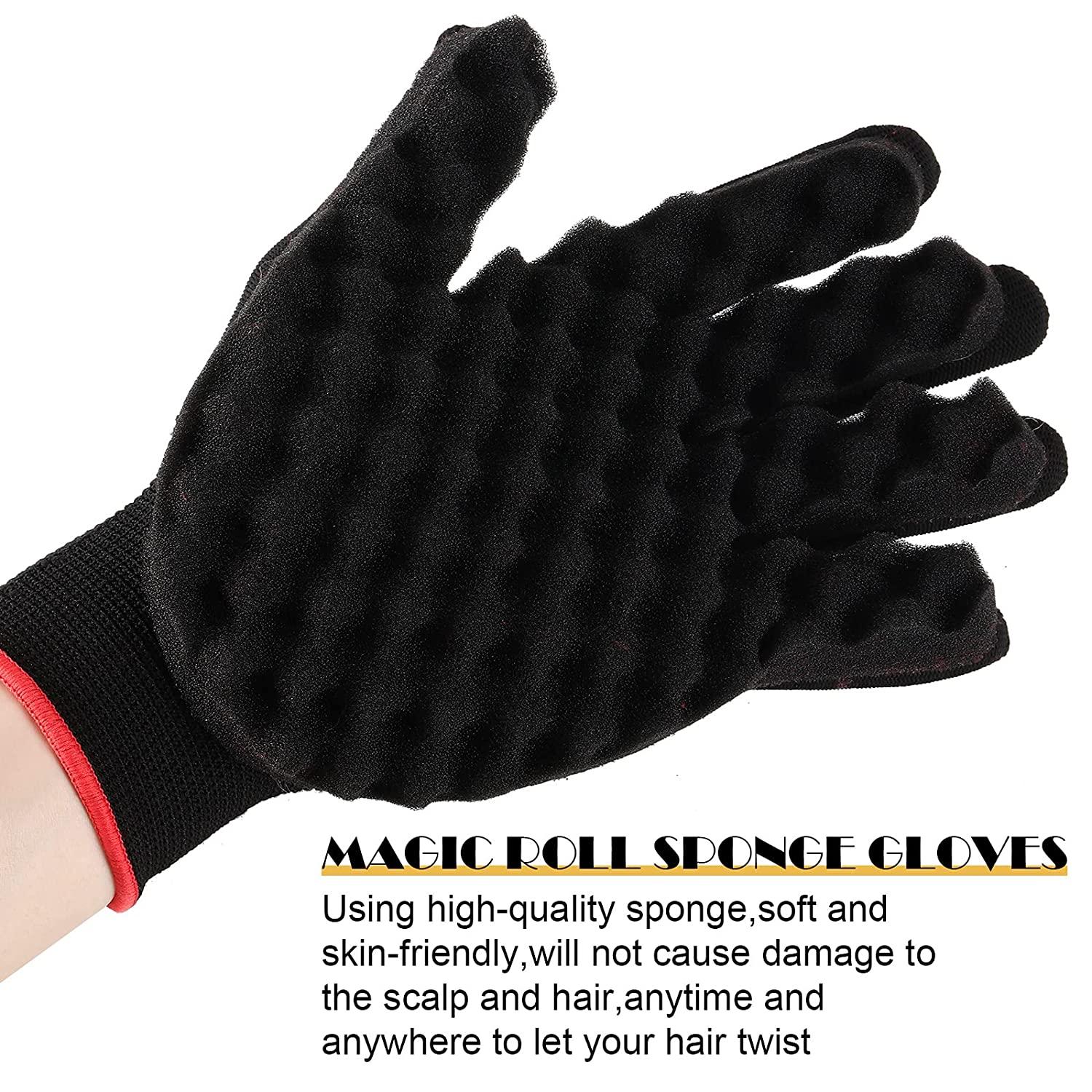 5 Piece Afro Twist Hair Comb Set - Twist Comb, Afro Pick, Curl Sponge ...