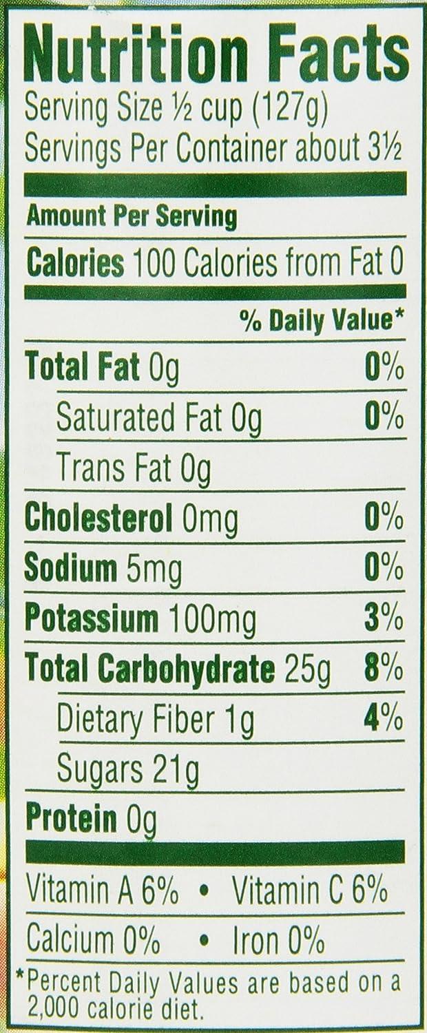 Del Monte Peach Chunks in Heavy Syrup 15.25 oz (Pack of 6) - Yellow ...