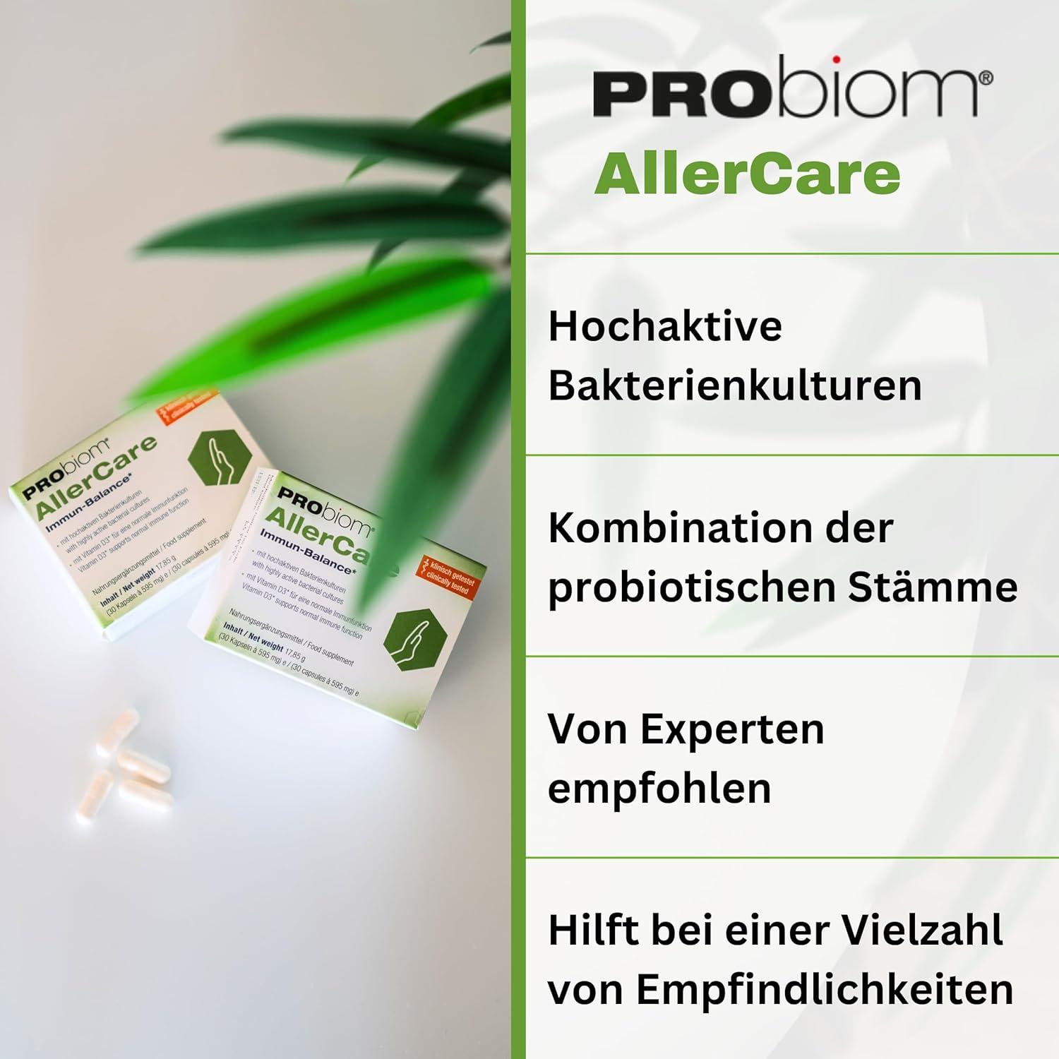 PRObiom AllerCare Probiotics as Allergy Prophylactic Clinically Tested ...