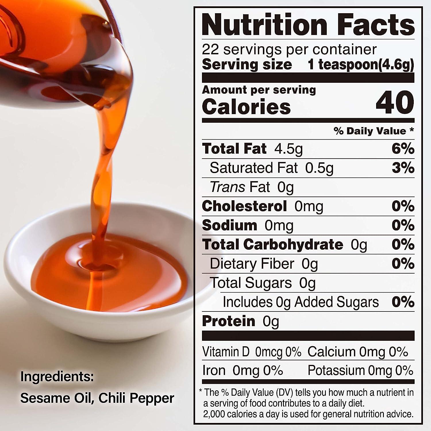 YAMASAN Artisanal Sesame Layu Chili Oil - 3.5OZ (100G) - 160 Years ...