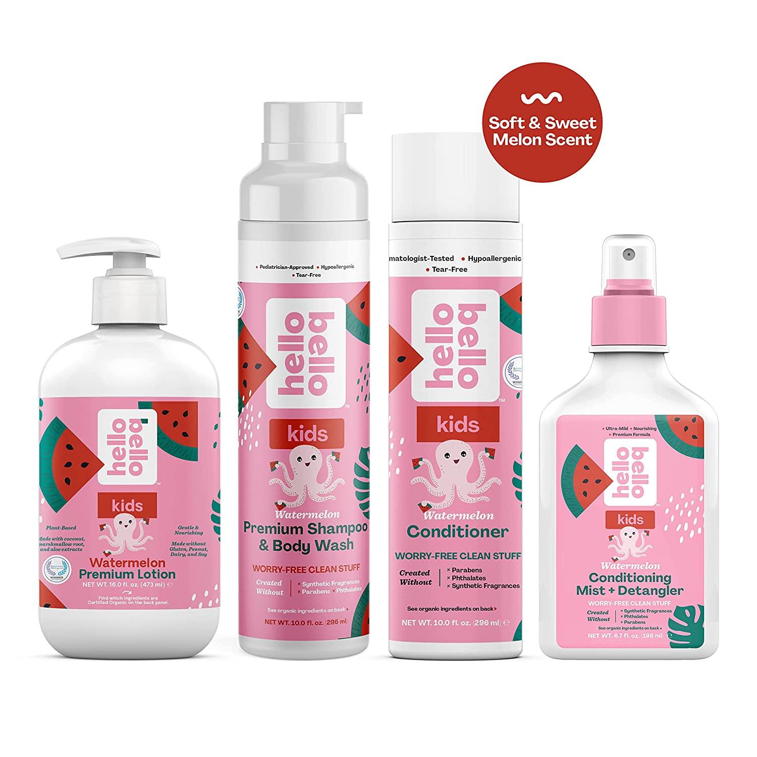 Hello Bello Watermelon Conditioning Mist & Detangler | Kids Leave-in ...
