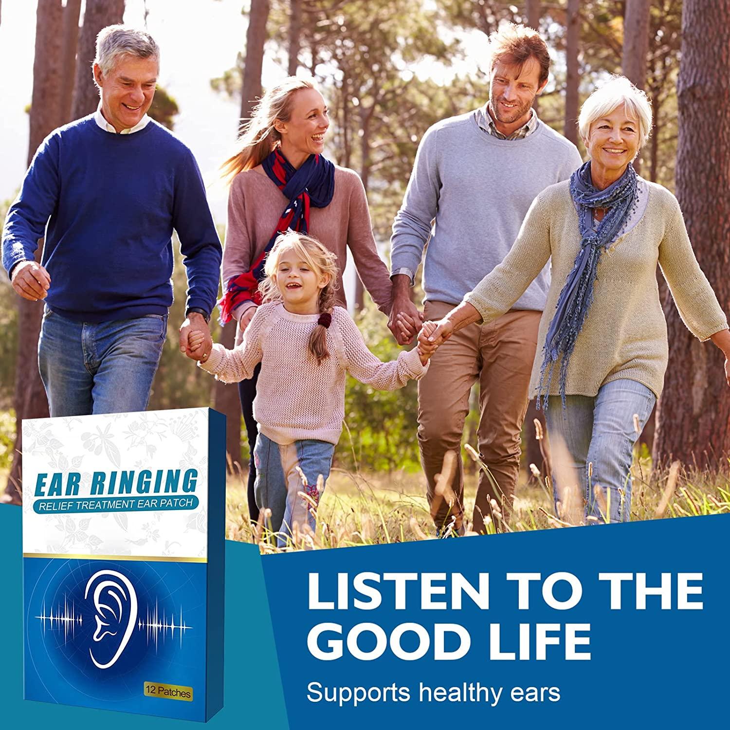 Tinnitus Relief Patches - Herbal Treatment for Ringing Ears, Hearing ...