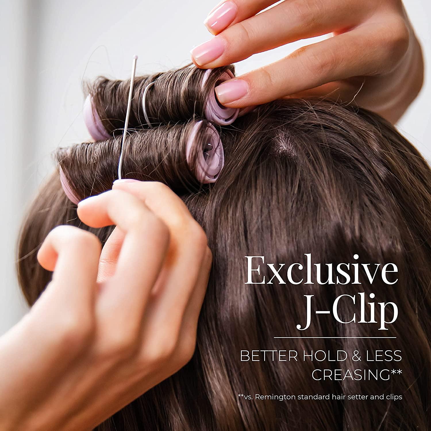 Remington H1018 Compact Ceramic Worldwide Voltage Hair Setter & Rollers ...