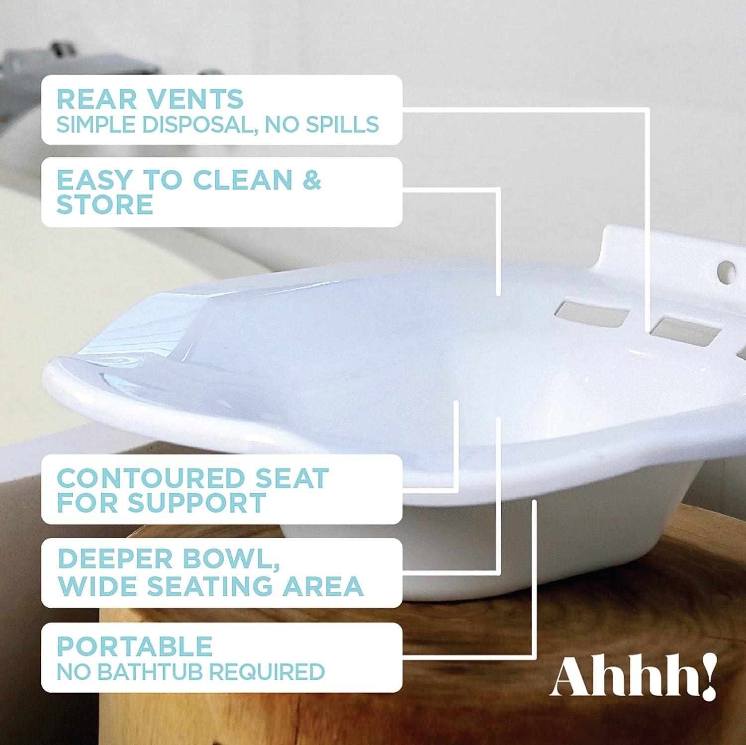 Soothic Portable Sitz Bath for Postpartum & Hemorrhoid Relief - Toilet ...