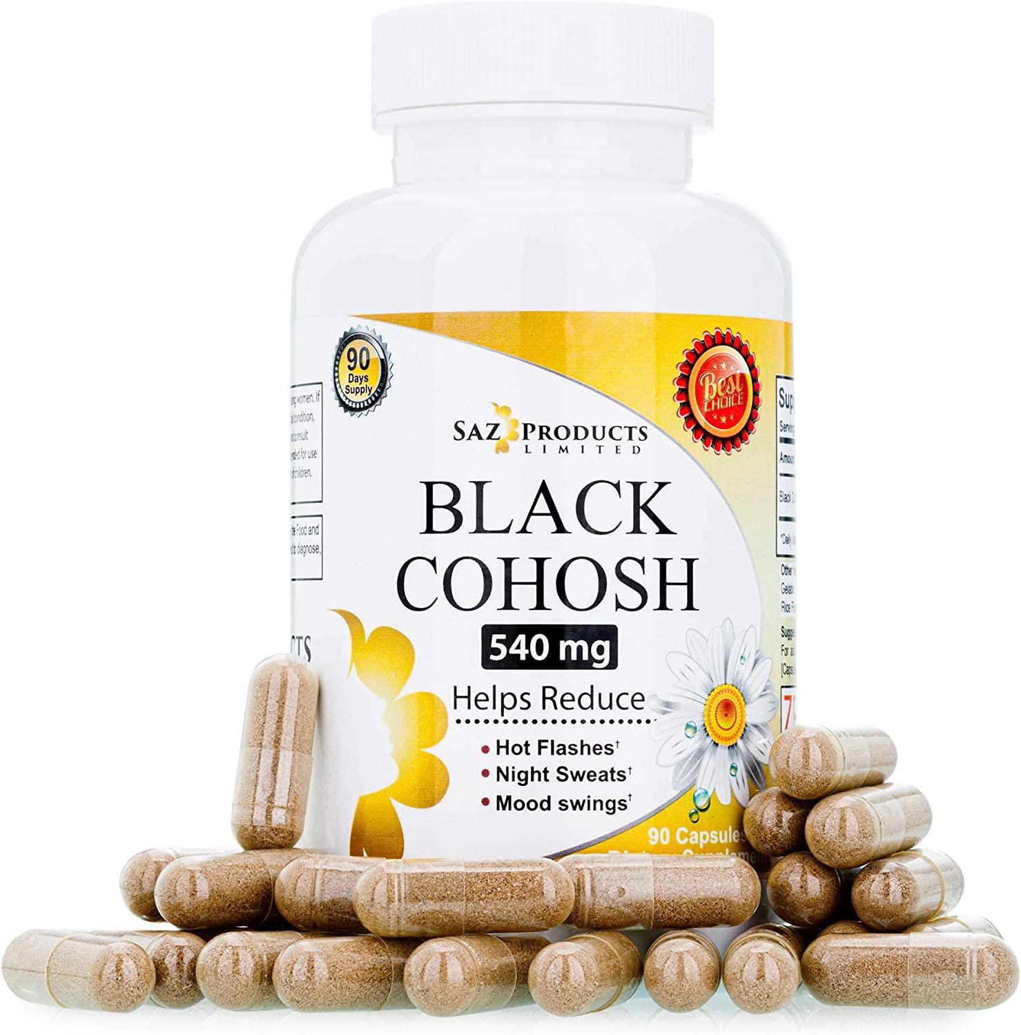 Black Cohosh Menopause Complex Relief From Hot Flashes Night Sweats