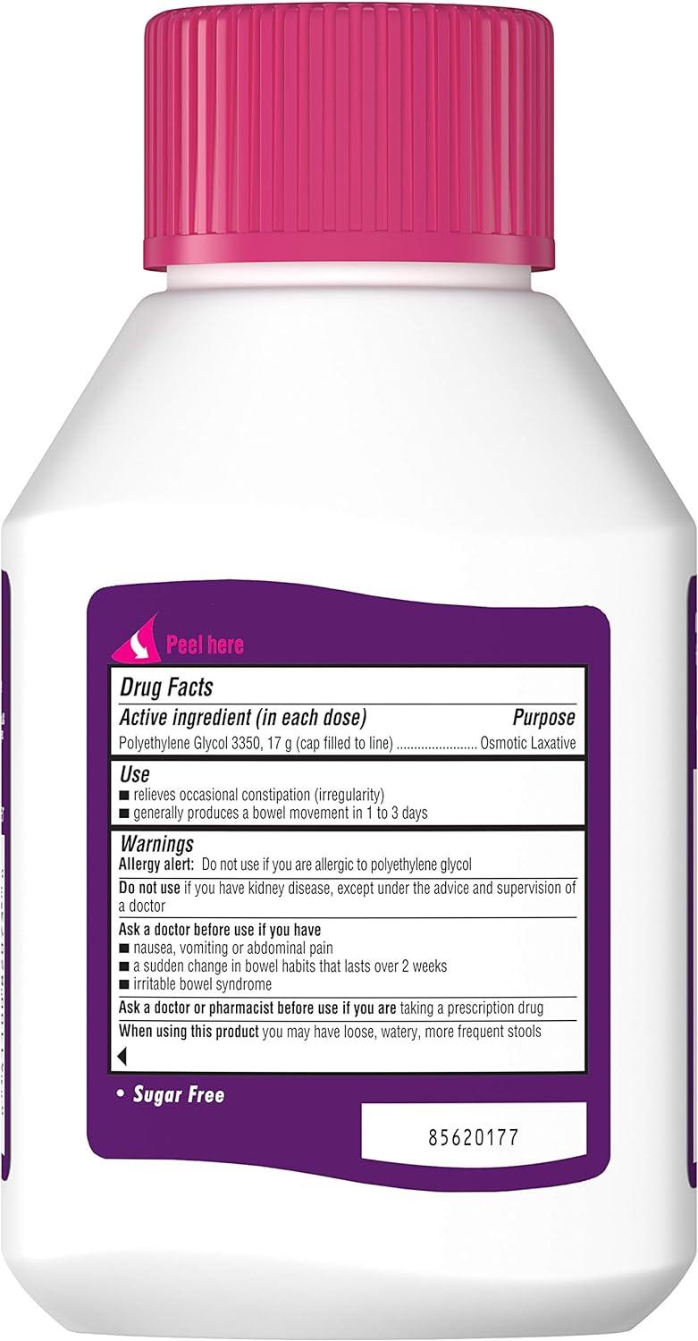 MiraLAX Laxative Powder 8.3 oz for Gentle Constipation Relief