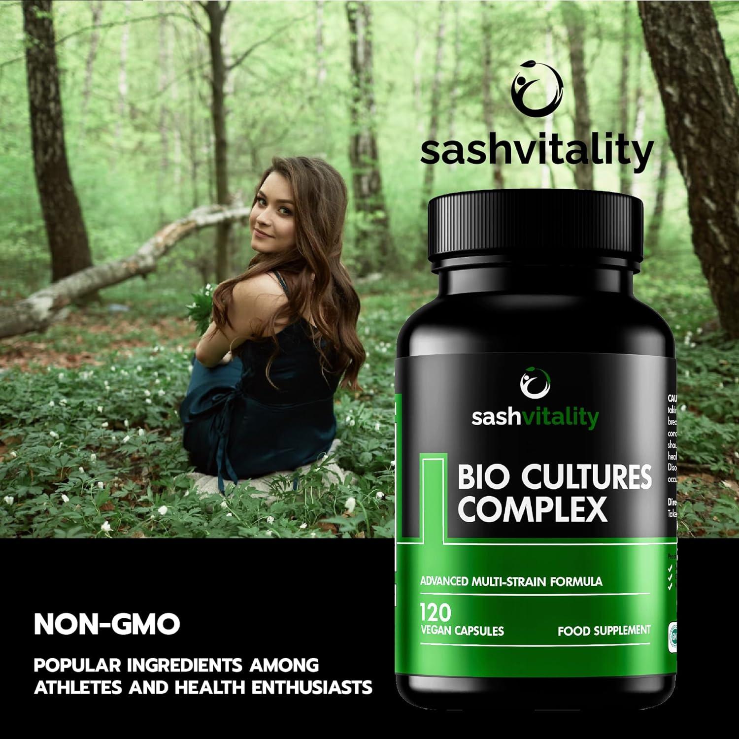 Bio-Cultures Complex Probiotics for Adults | 120 Vegetarian Capsules ...