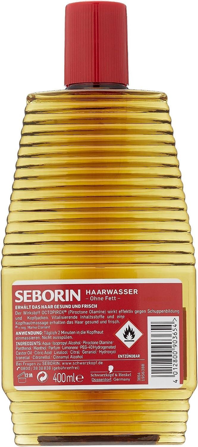 Seborin Haarwasser 400ml Hair Tonic- Strengthen and Revitalize Your ...