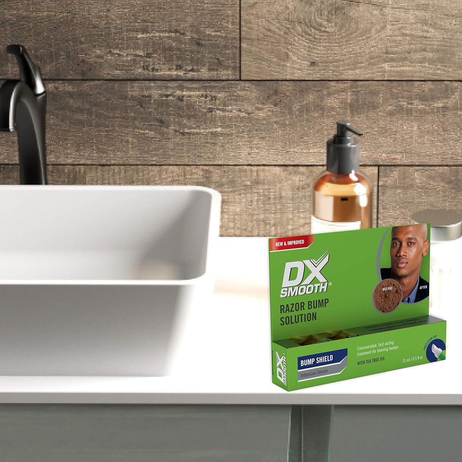 DX Smooth Bump Shield Intensive Serum 15ml | Fast-Acting Razor Bump ...