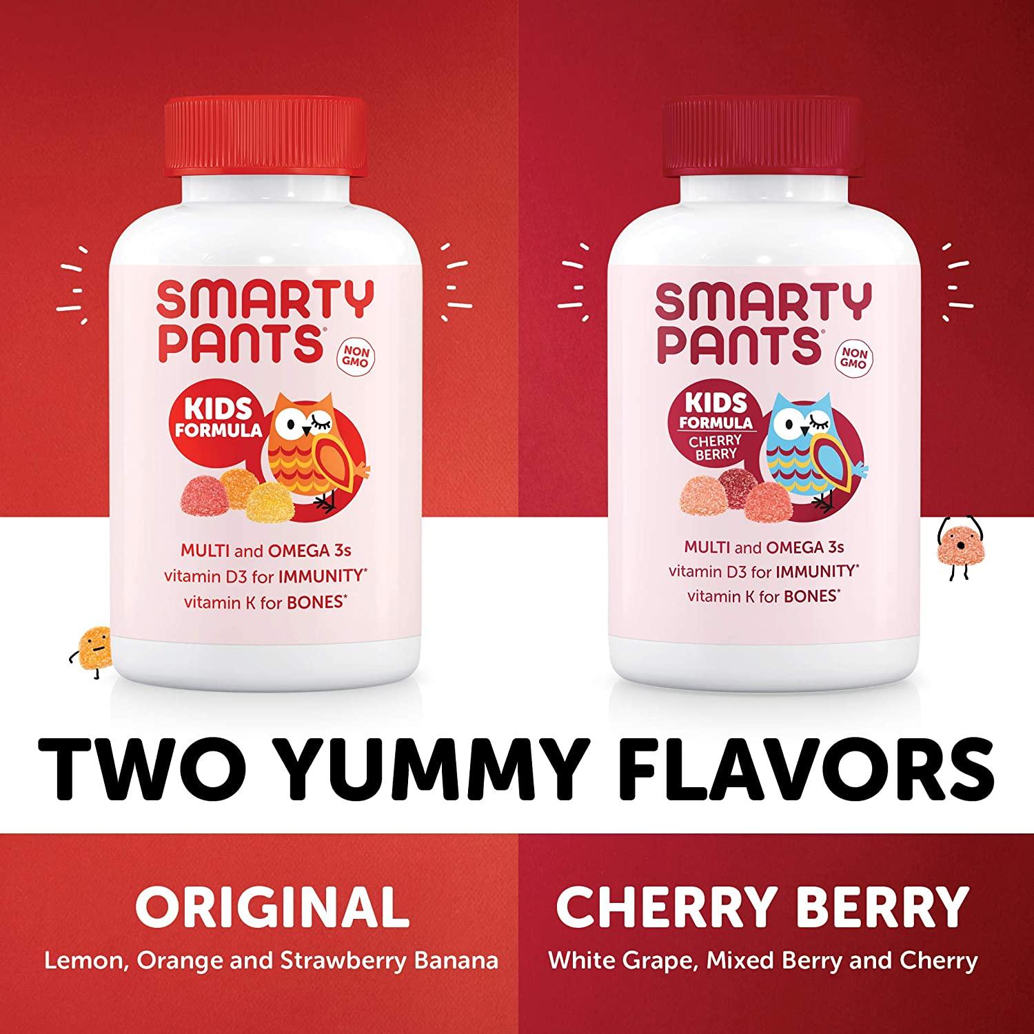 SmartyPants Kids Formula Daily Gummy Multivitamin: Vitamin C, D3, and ...