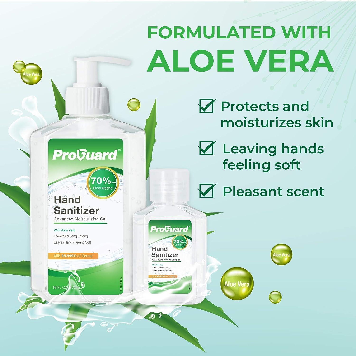 GINGI-PAK 82128-A ProGuard Hand Sanitizer Gel 70% Ethyl Alcohol | 1 ...