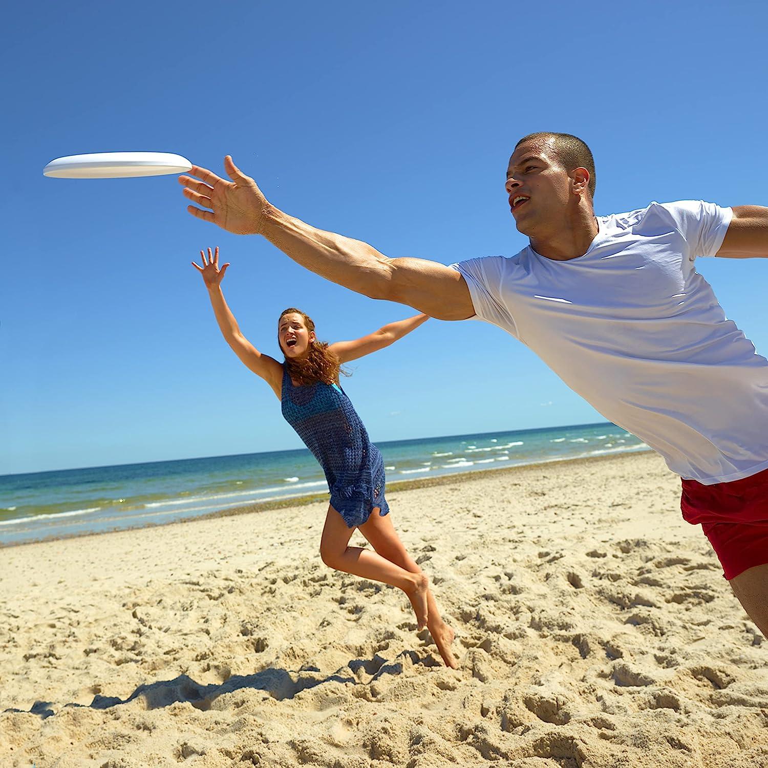 Franklin Sports 175g Flying Disc for Beach, Backyard, Lawn, Park ...