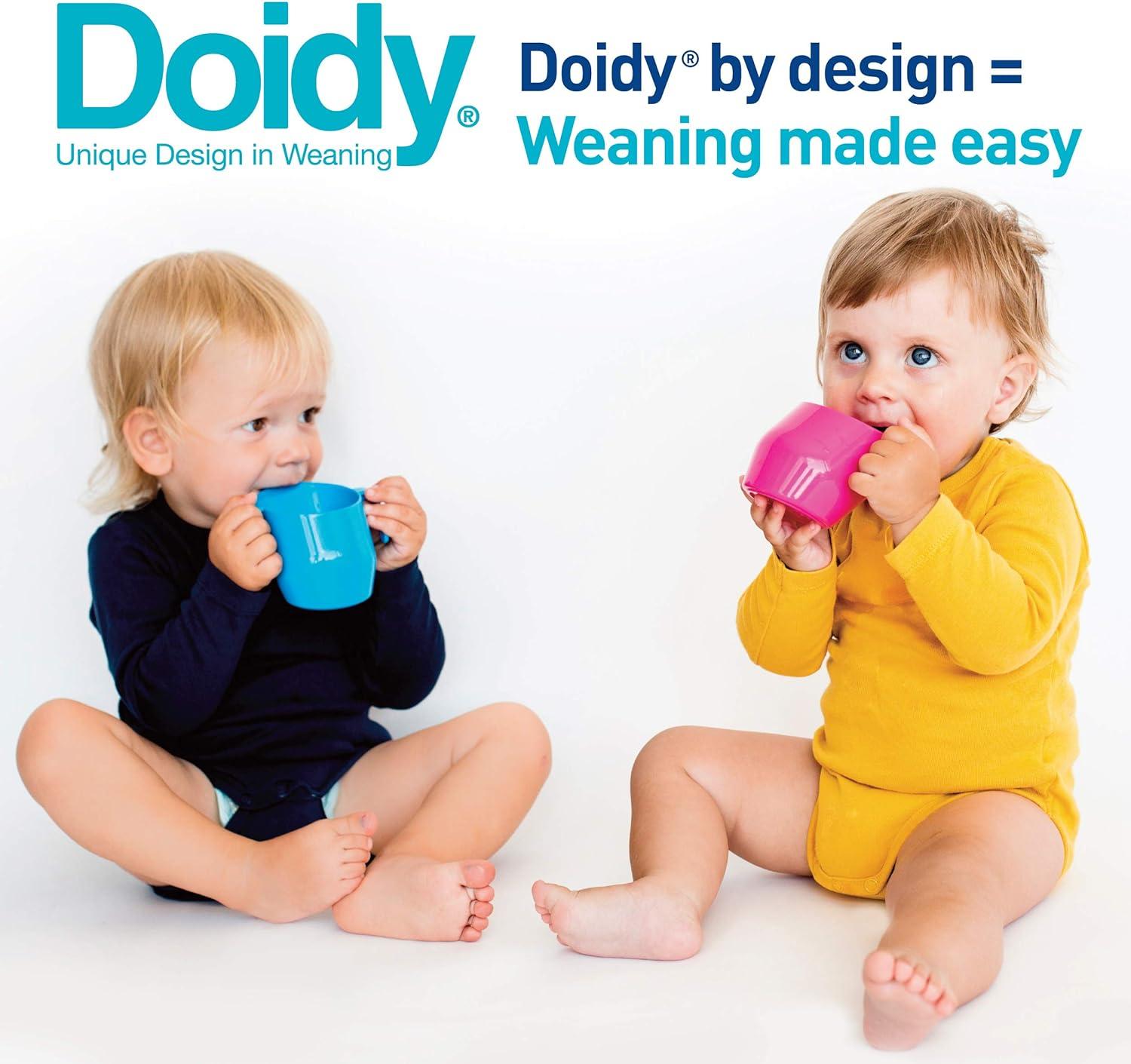 Doidy Cup - Slanted Training Sippy Cup with Two Handles for Babies ...