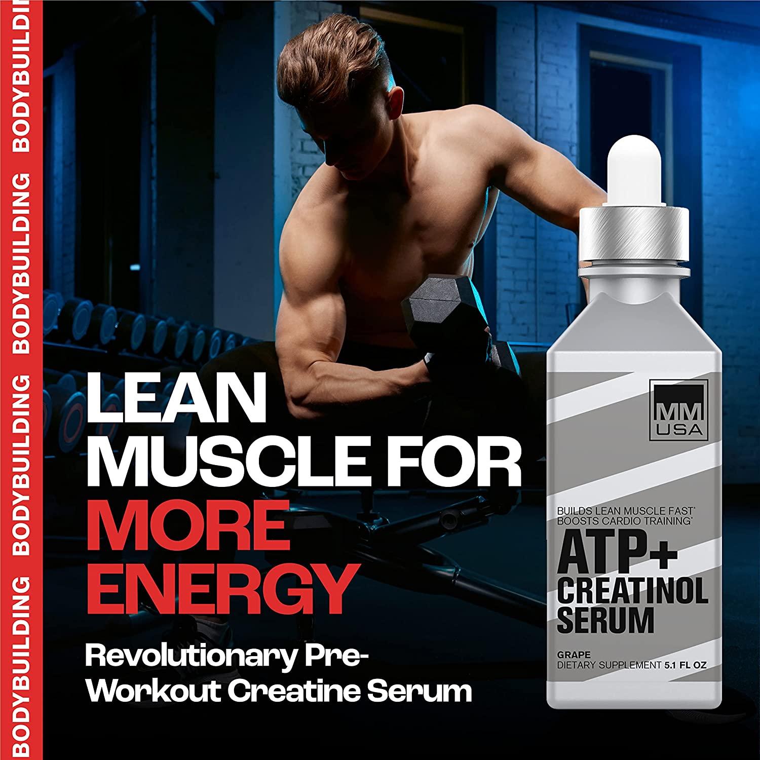 ATP Creatine Serum: Pre-Workout Muscle Fuel for High Energy Boost ...