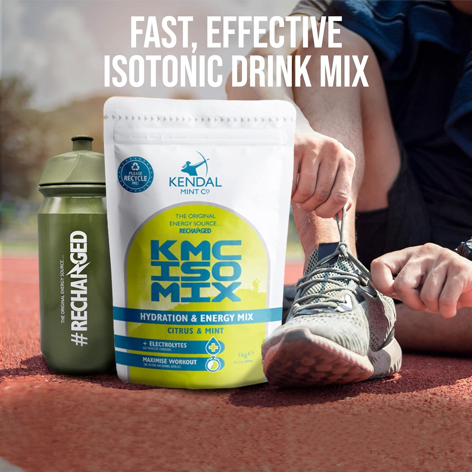 Isotonic Electrolyte Energy Drink Powder - Citrus & Mint Flavor | 100% ...