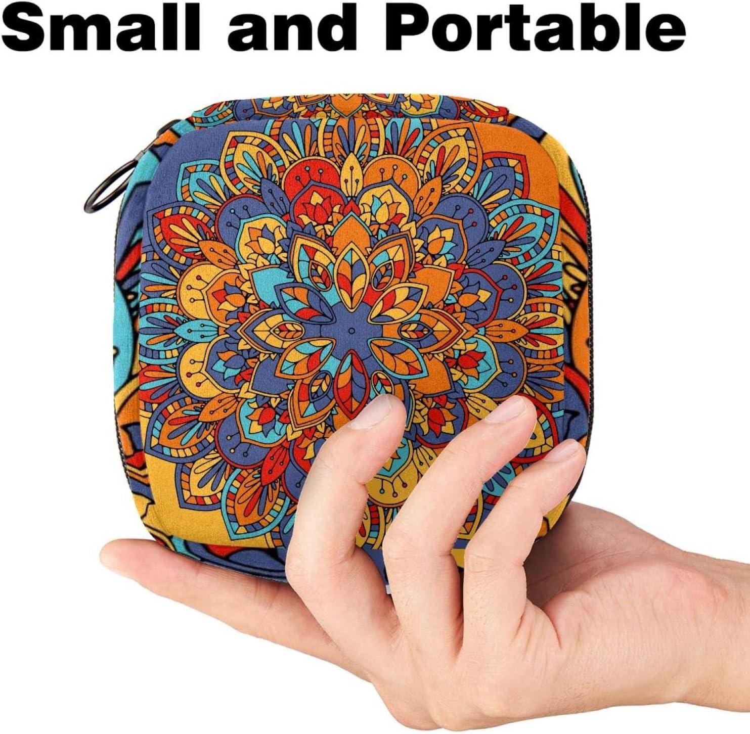 Shop Mandala Psychedelic Henna Menstrual Cup Pocket - Portable Storage ...