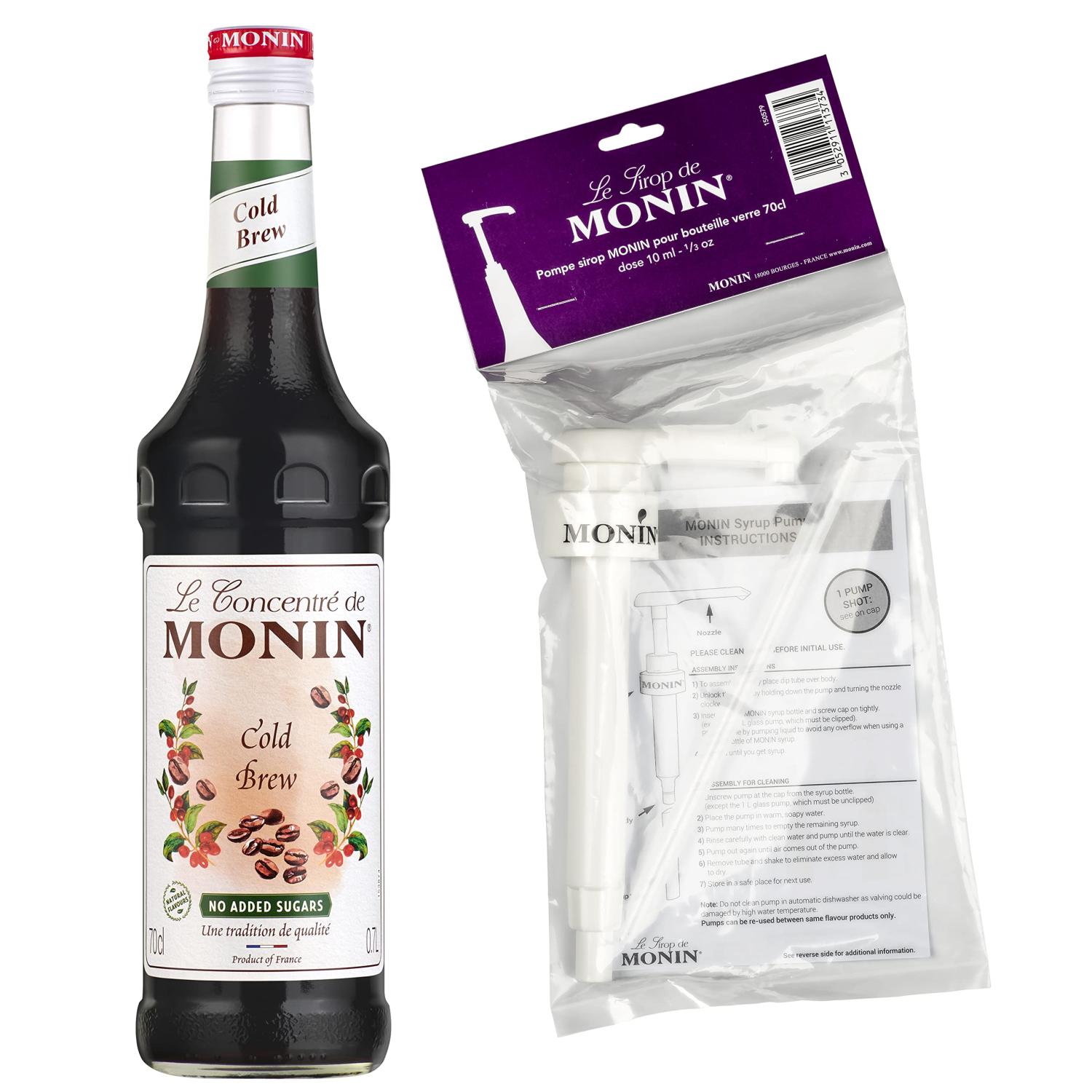 Monin Cold Brew Coffee Syrup - 700ml Bottle | International Shipping ...