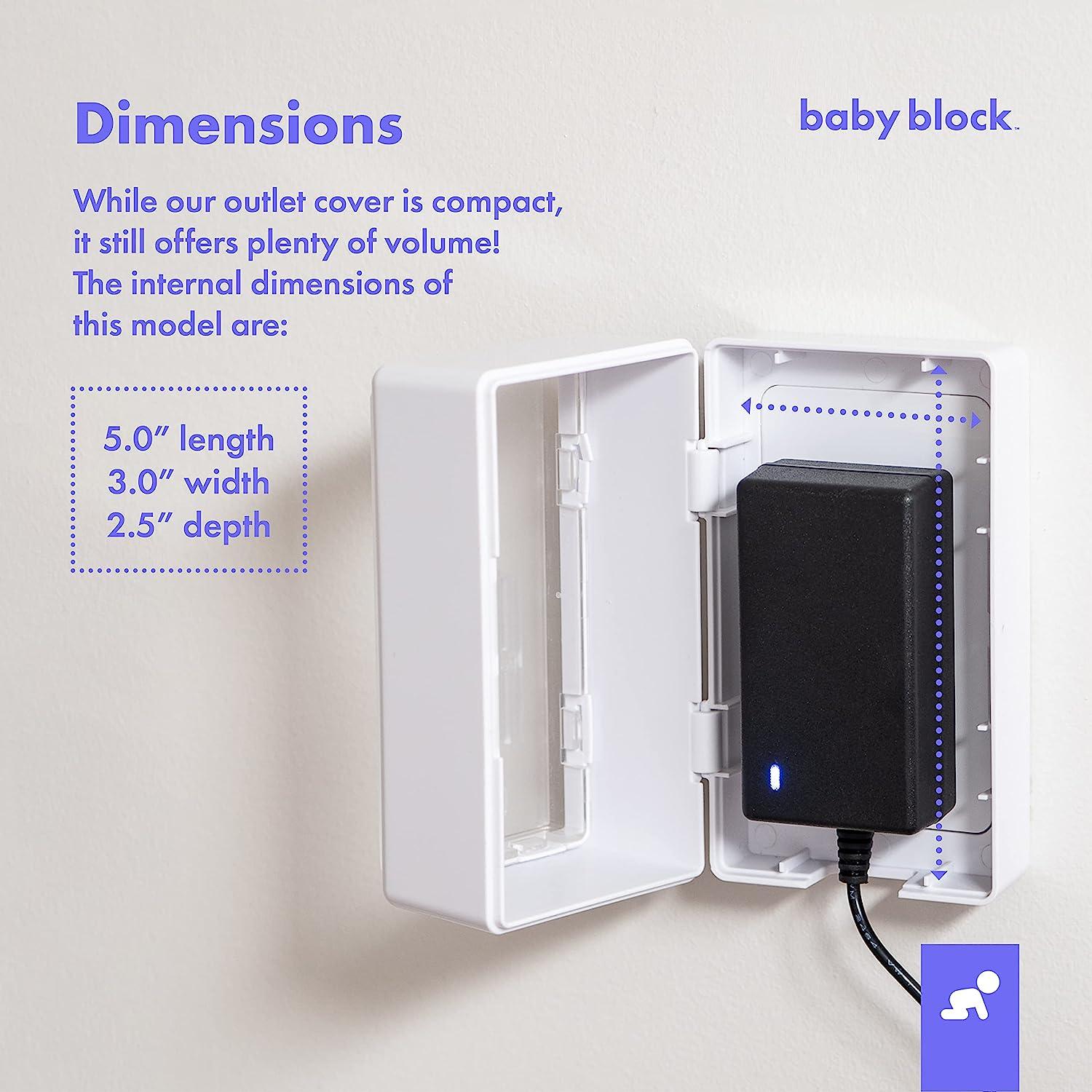 New Lock & Key Outlet Cover | Plug Covers for Electrical Outlets | Wall ...