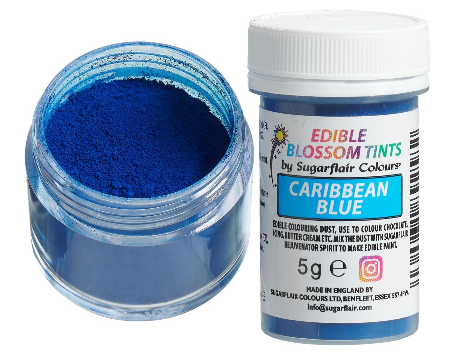 Sugarflair Caribbean Blue Food Colouring Powder - 5g | Ideal for Cake ...