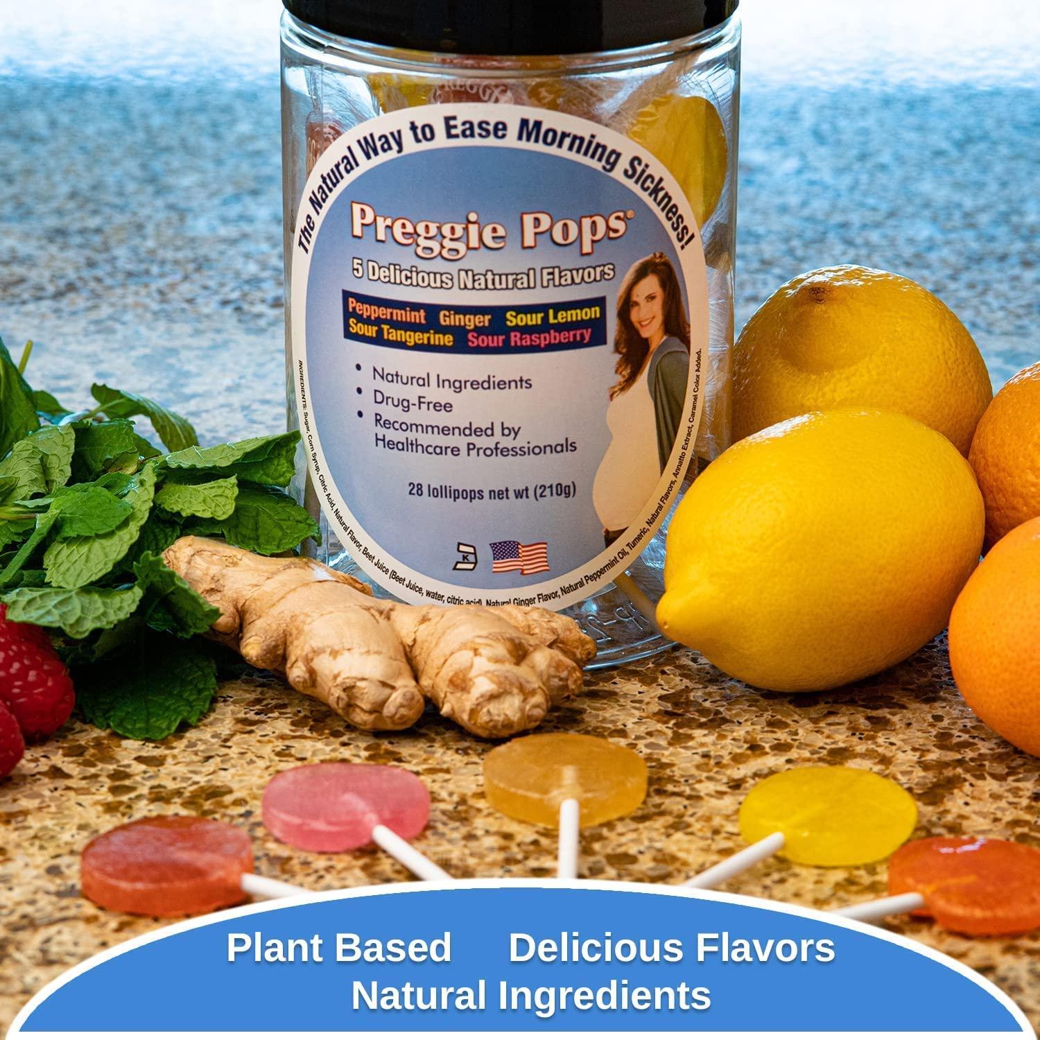 Preggie Pops for Nausea - Morning Sickness Relief Lollipops | Assorted ...