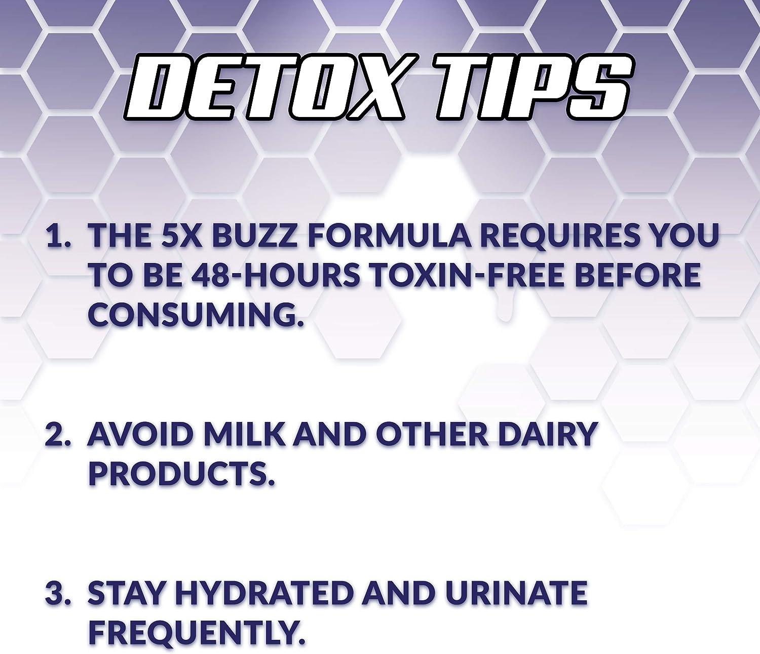 Stinger Detox Buzz 5X Extra Strength Drink - Grape Flavor 8 FL OZ (Pack of 1) | Buy Now with ...