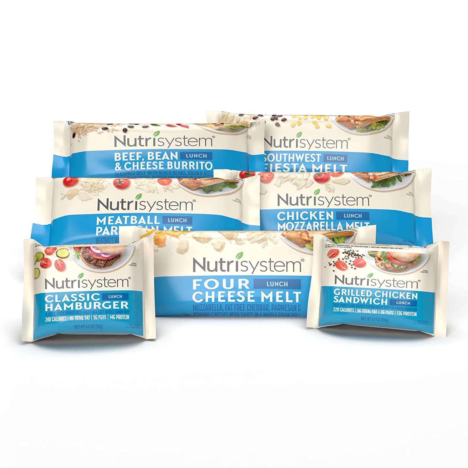 Nutrisystem Frozen Members' Favorites 7-Day Weight Loss Kit - 28 Meals ...