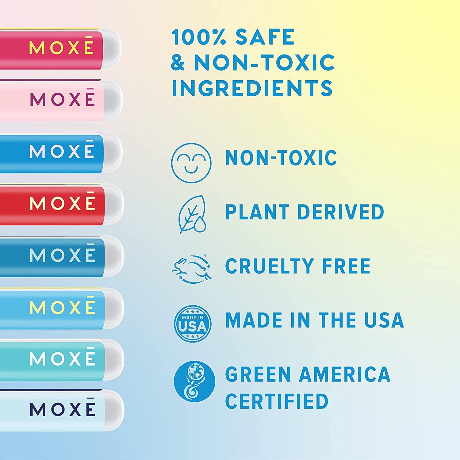 Moxe Nasal Inhaler Bundle - 8 Essential Oil Blends for Sinus Relief ...