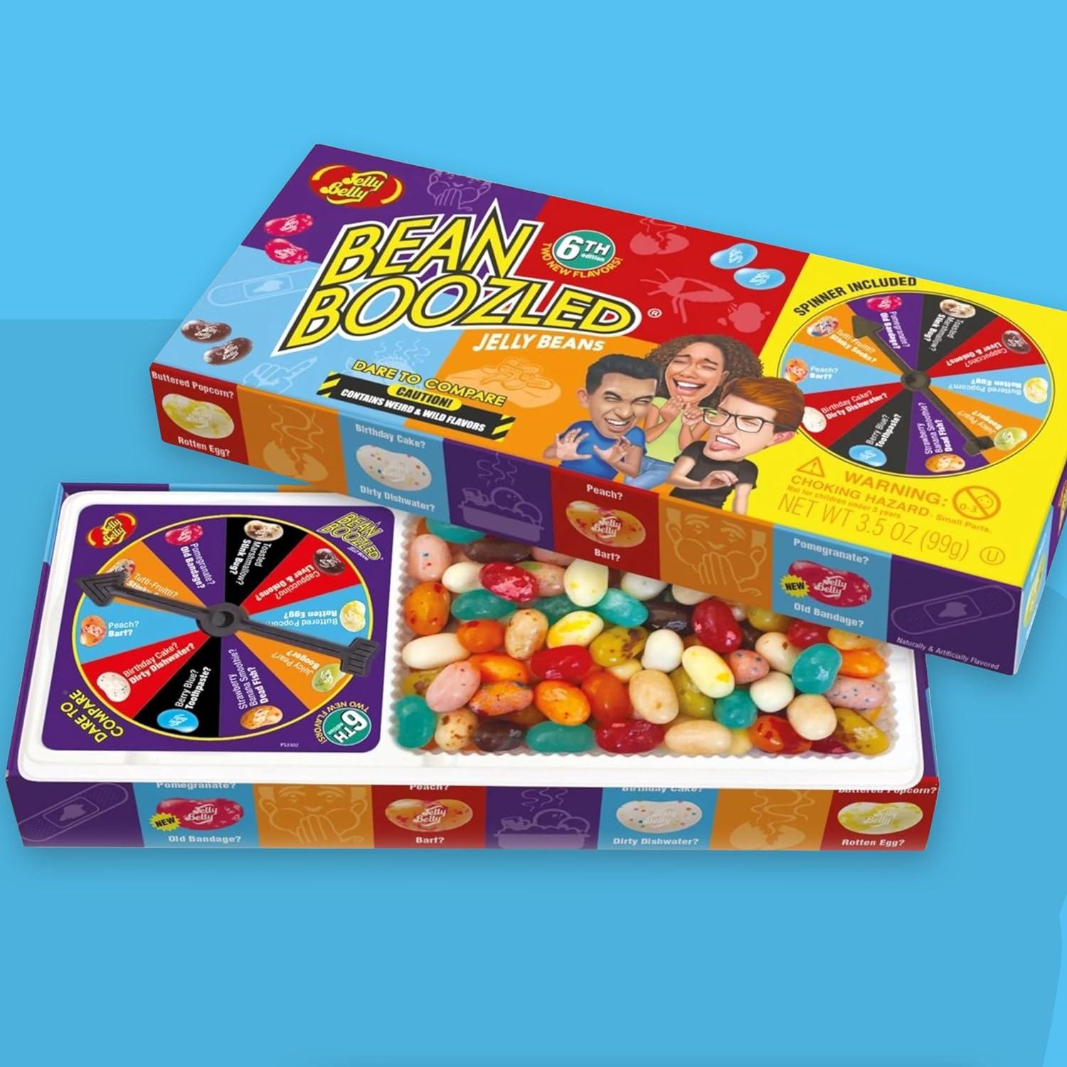 Jelly Belly Jelly Beans Bean Boozled 6th Edition Spinner Set - 100g ...