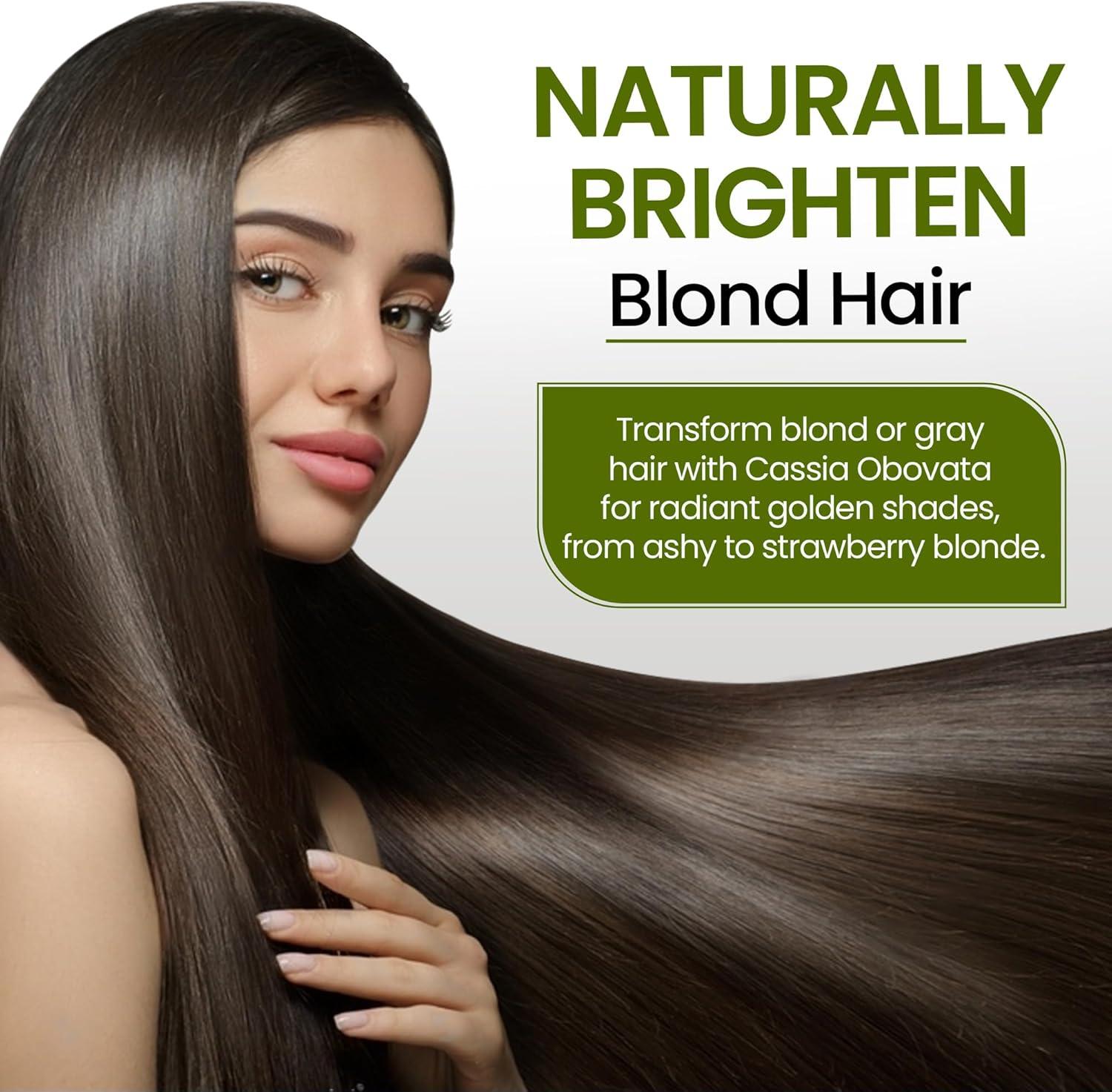 Herbal Magic - Cassia Obovata Neutral Henna Hair Dye Pure Without ...