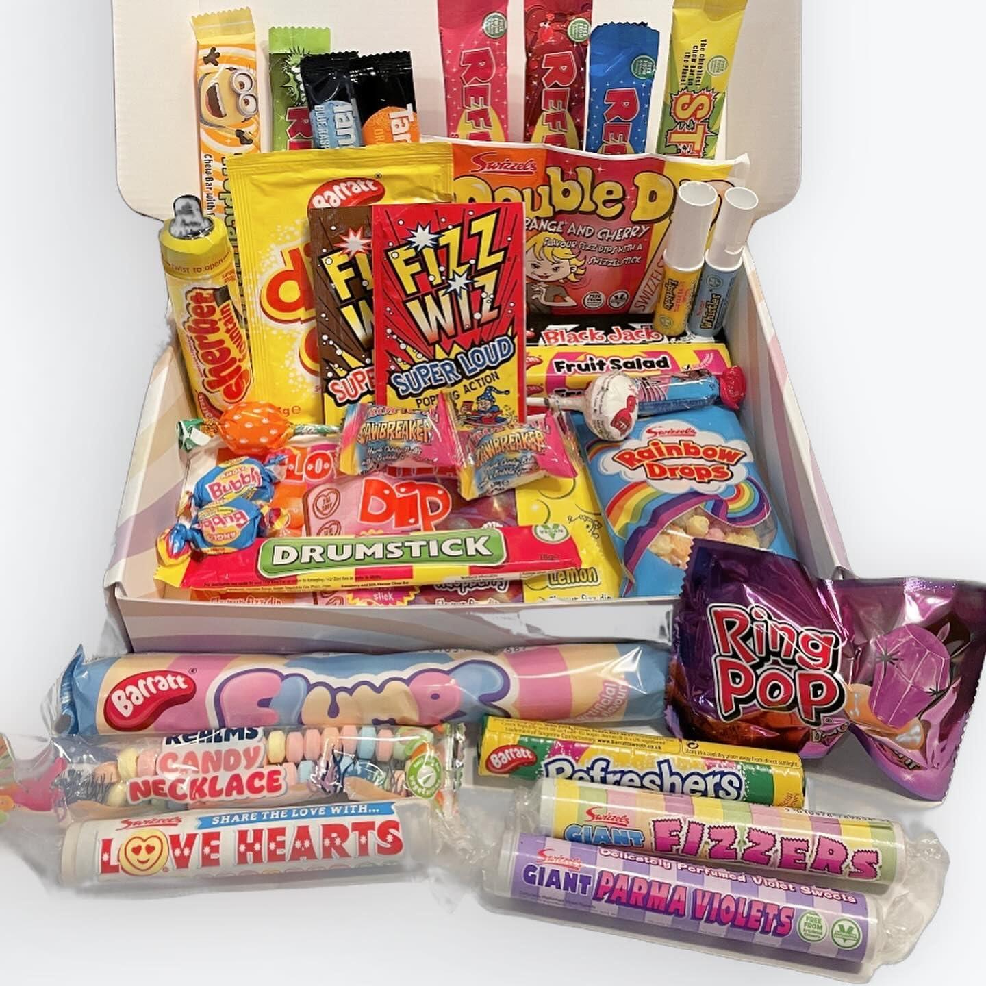 Retro Sweets Gift Box - Packed full with the best retro sweets - A ...