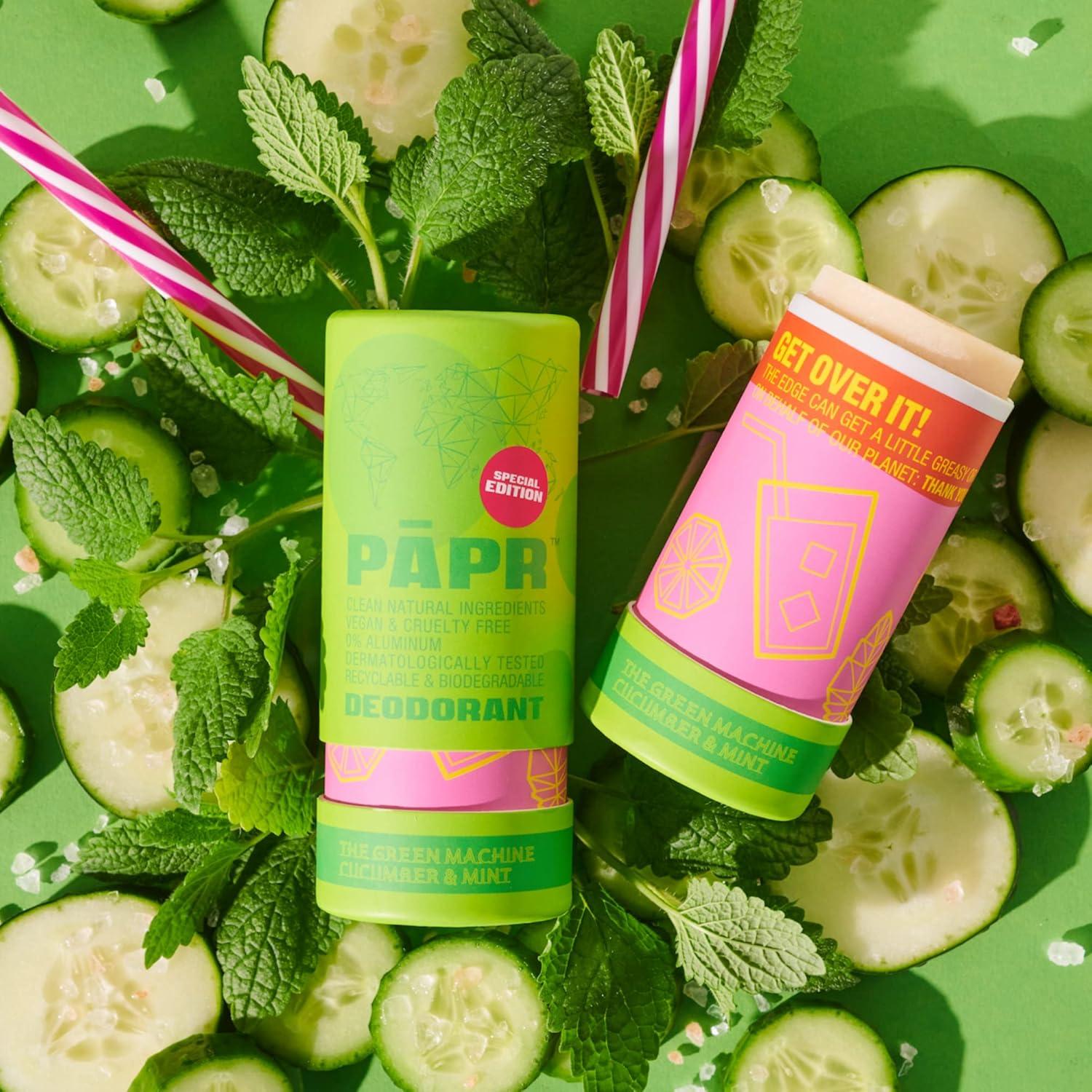 PAPR - Nature Powered Clinically Proven All Natural Deodorant in Zero ...