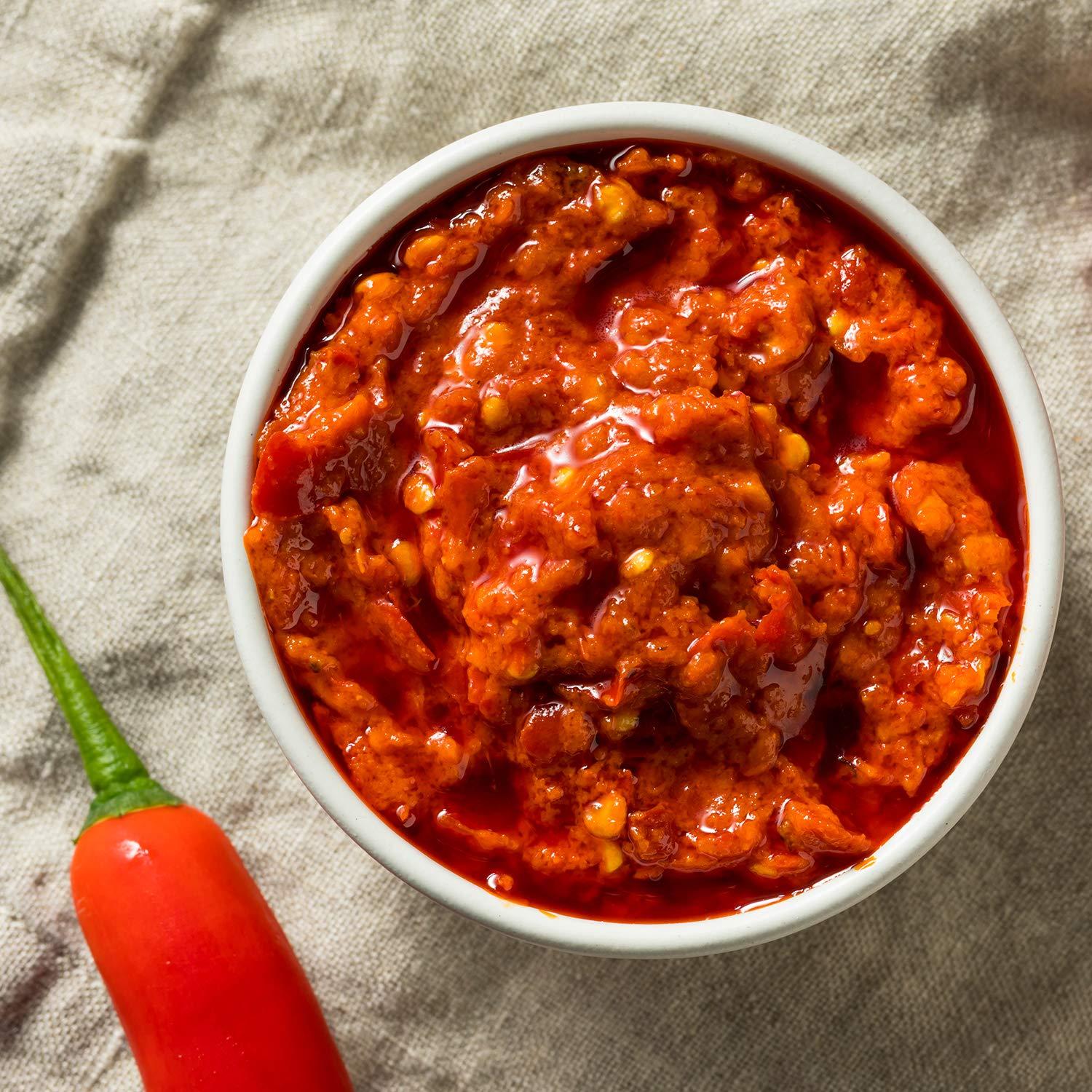 Sanniti Italian Calabrian Hot Long Chili Peppers - 10 oz | Authentic ...