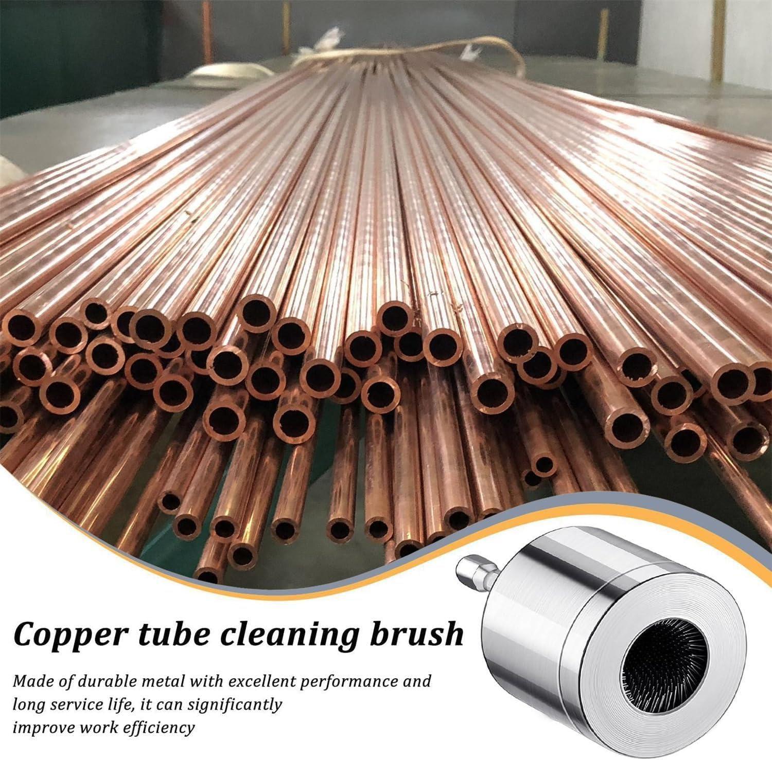 ldawu Metal Copper Pipe Cleaner Copper Pipe Cleaner for Drill Copper ...