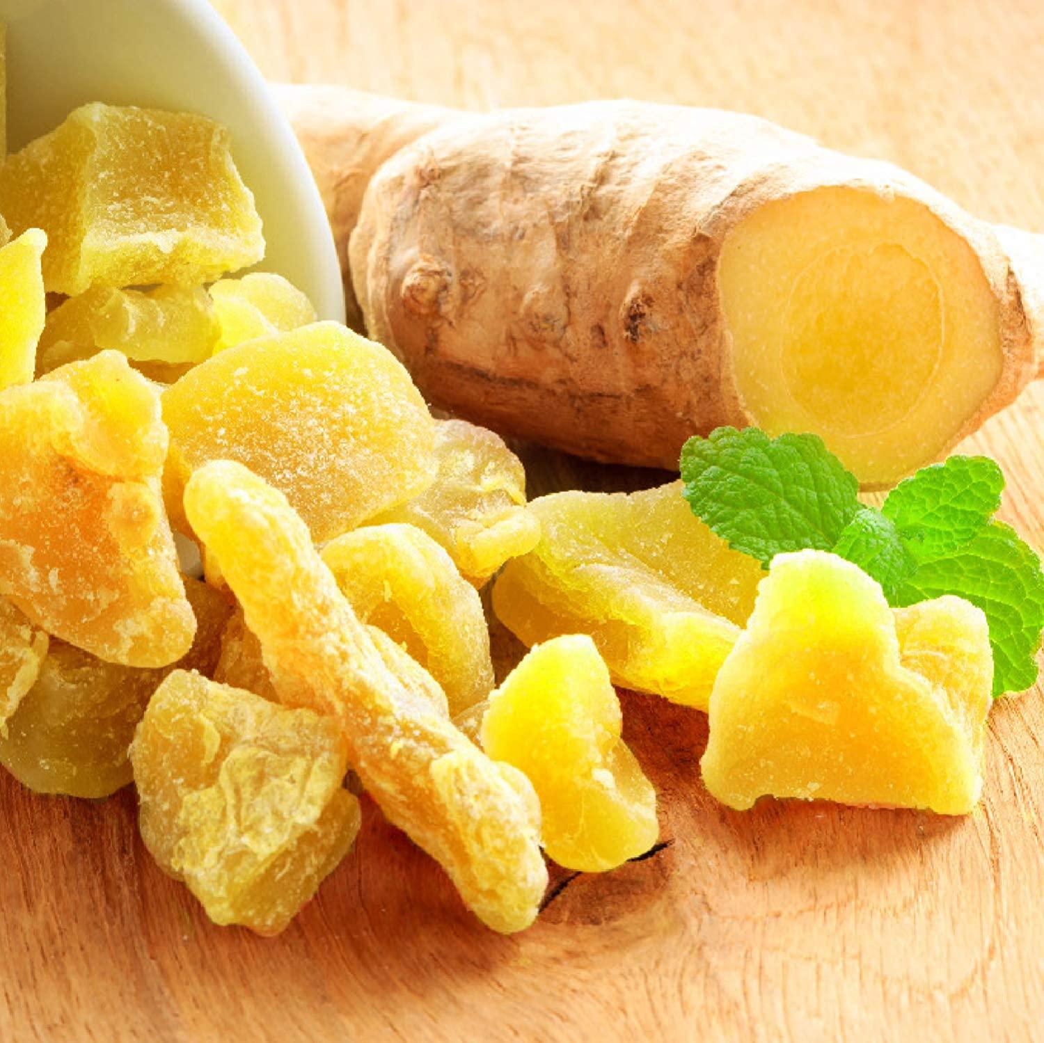 Oh! Nuts Ginger Candy | Chewy Gummies for Snacking, Nausea, Morning ...