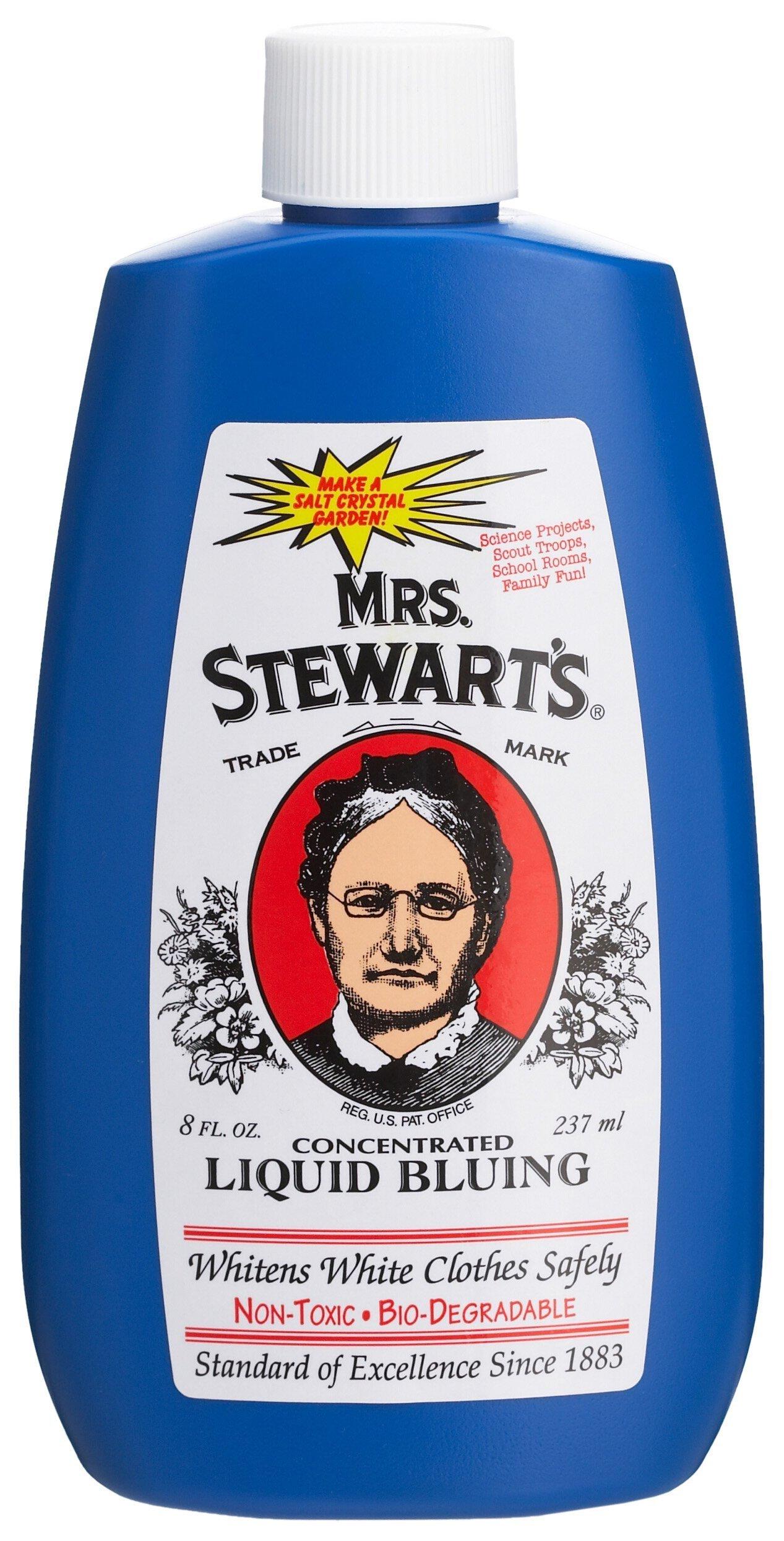 Buy Mrs Stewart Liquid Bluing 8 oz - International Shipping | Best Fabric Whitener & Brightener ...