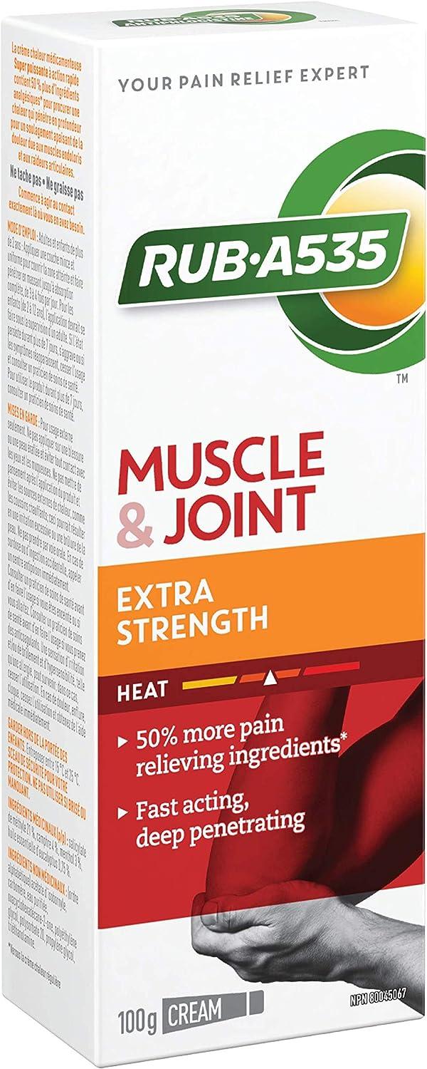 RUB A535 Extra Strength Cream - Arthritis, Rheumatic, Muscle, Joint ...