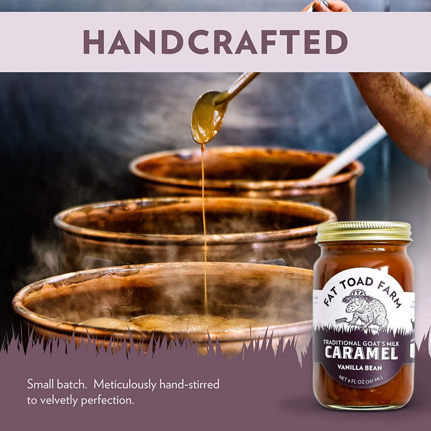 Fat Toad Farm Vanilla Bean Goats Milk Caramel Sauce - 8fl oz Jar (Pack ...