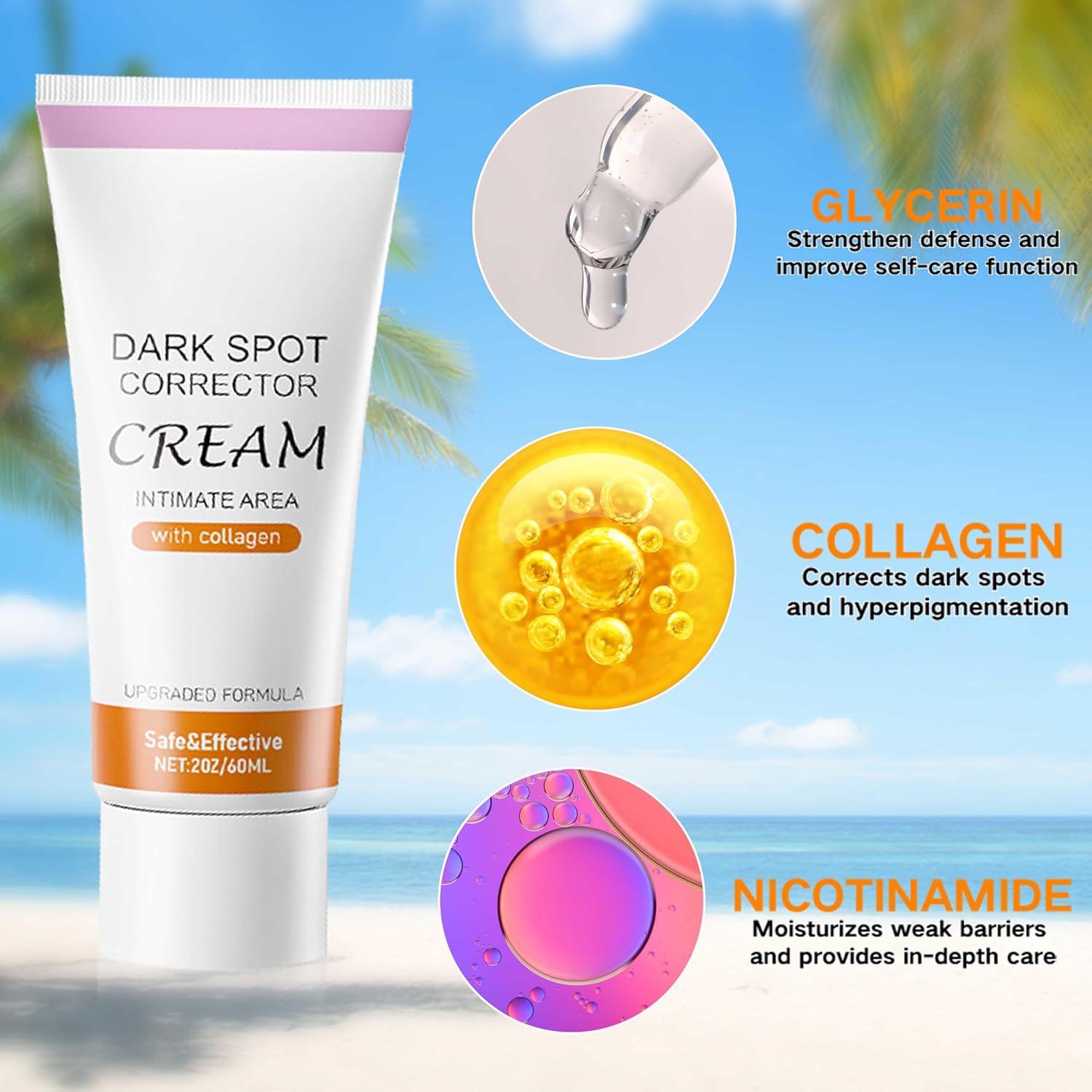 Dark Spot Corrector Cream - Remove Dark Spots on Face & Body | Collagen ...